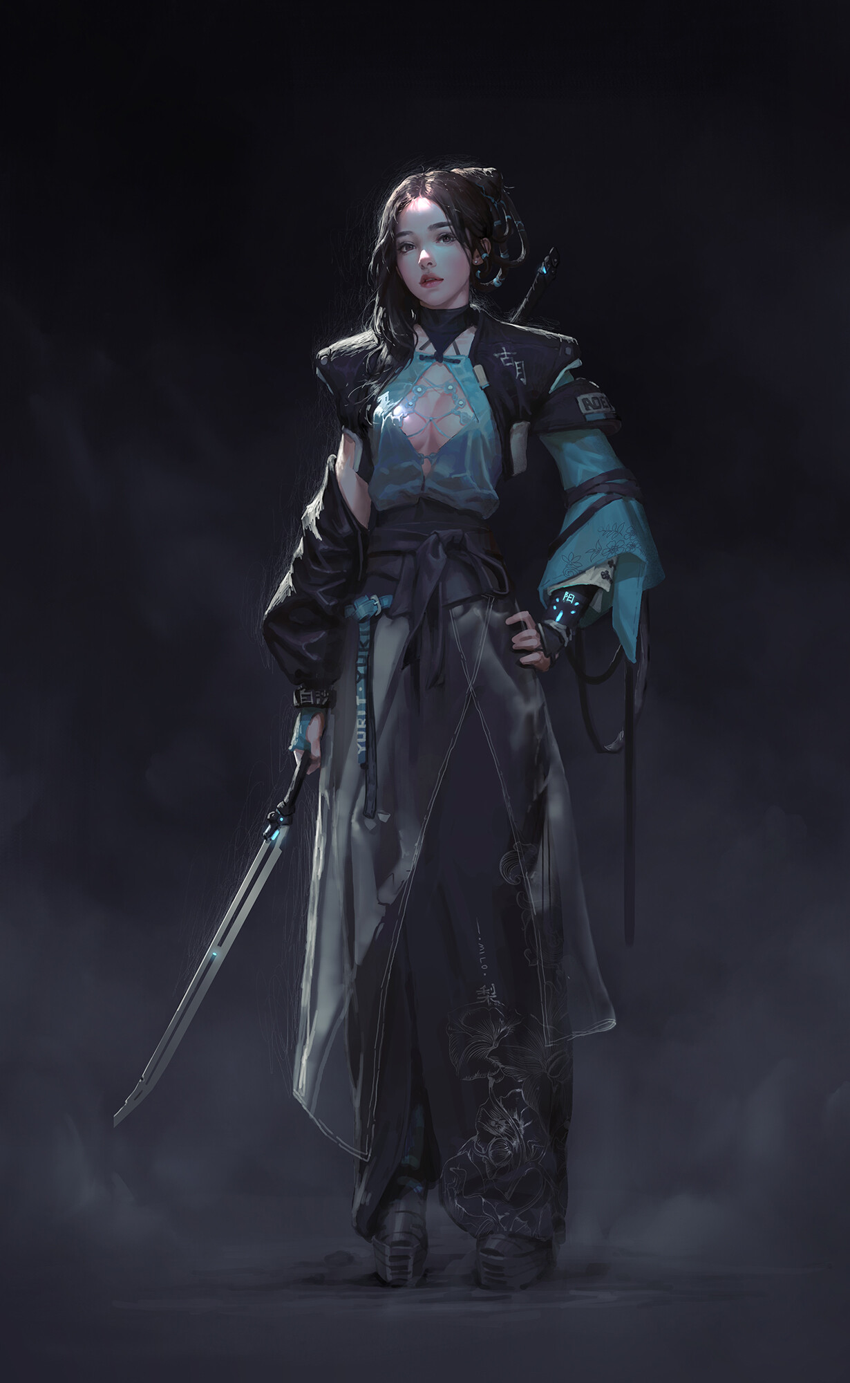 ArtStation - 七色MM——青MM