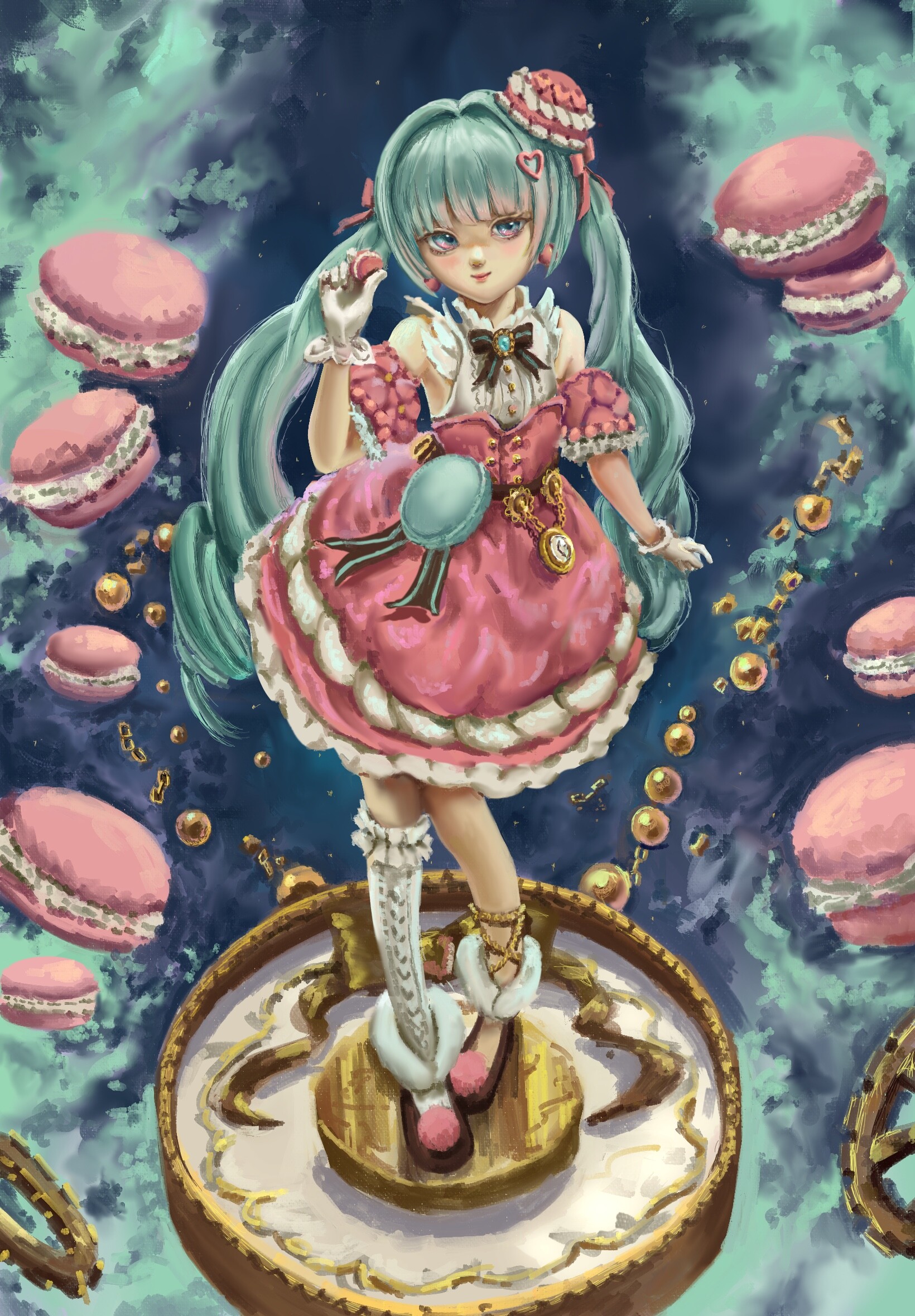 ArtStation - Macaron Miku