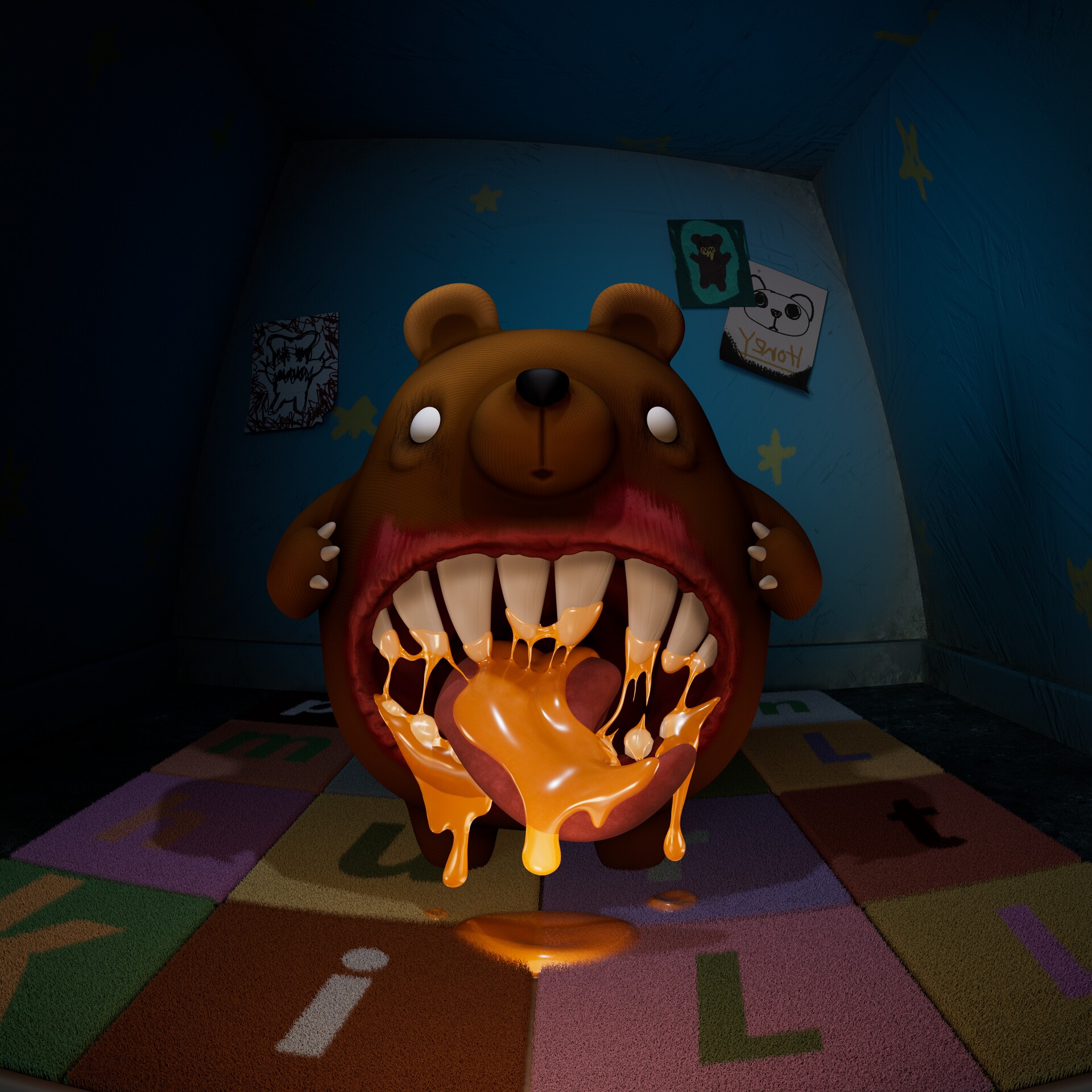 ArtStation - Teddy bear