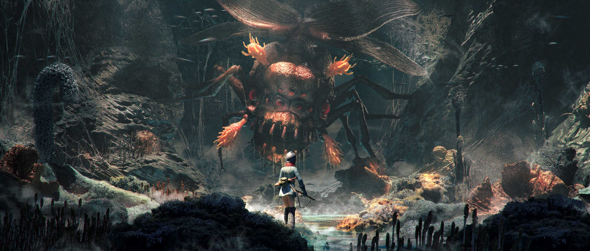 Gray (Chen Cheng-Yu) - 風の谷のナウシカ (Nausicaä of the Valley of the Wind) - 腐海 08 牛氓 ( The Toxic ...