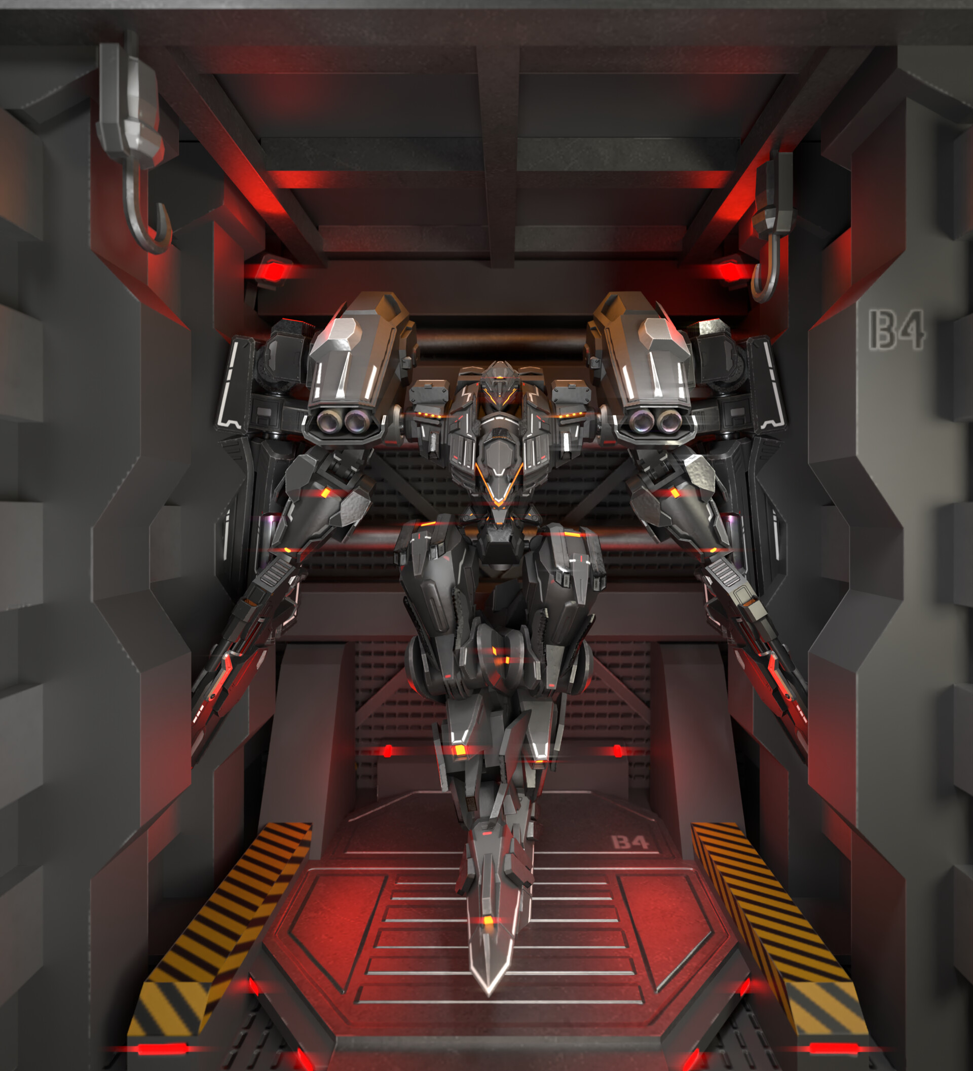 ArtStation - Original Mecha