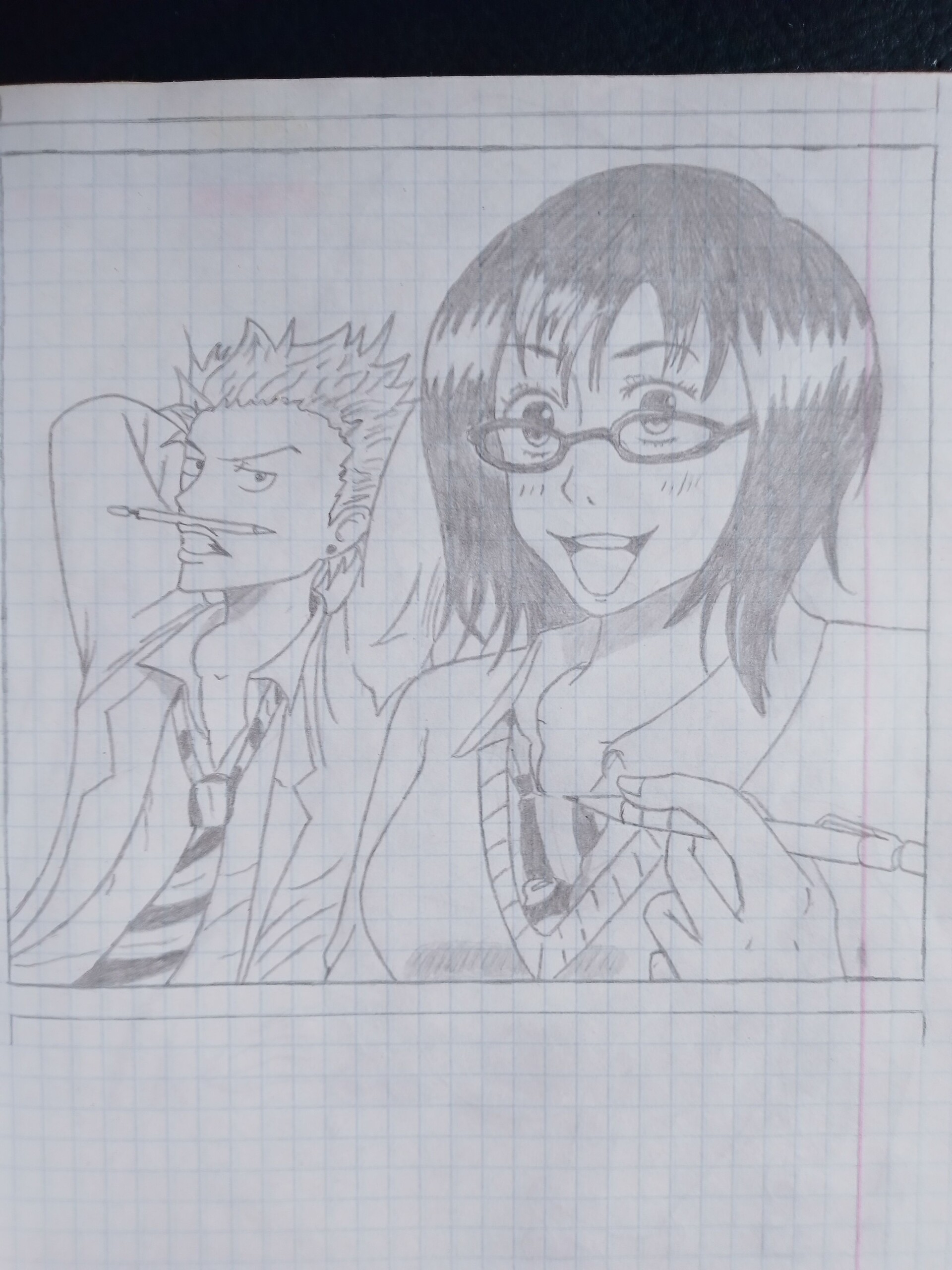 ArtStation - Yankee-kun to Megane-chan|Flunk Punk Rumble | Fan Art 17.