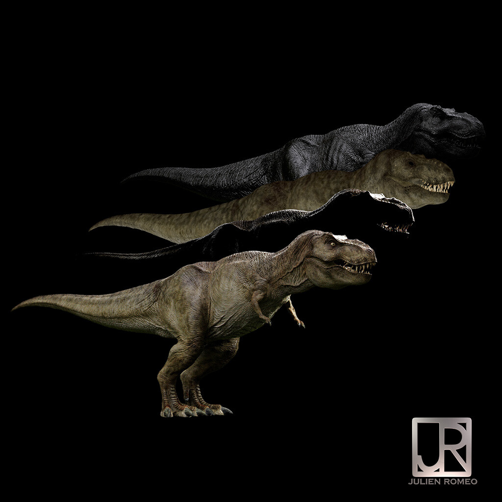 JULIEN ROMEO - JURASSIC PARK T-REX - 1993 ANIMATRONIC VERSION