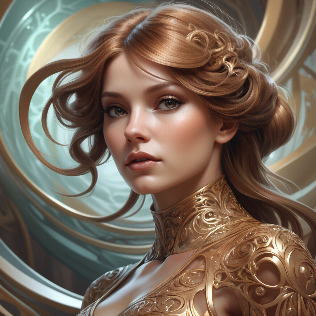 ArtStation - Darboux Vector Field Fractal Art