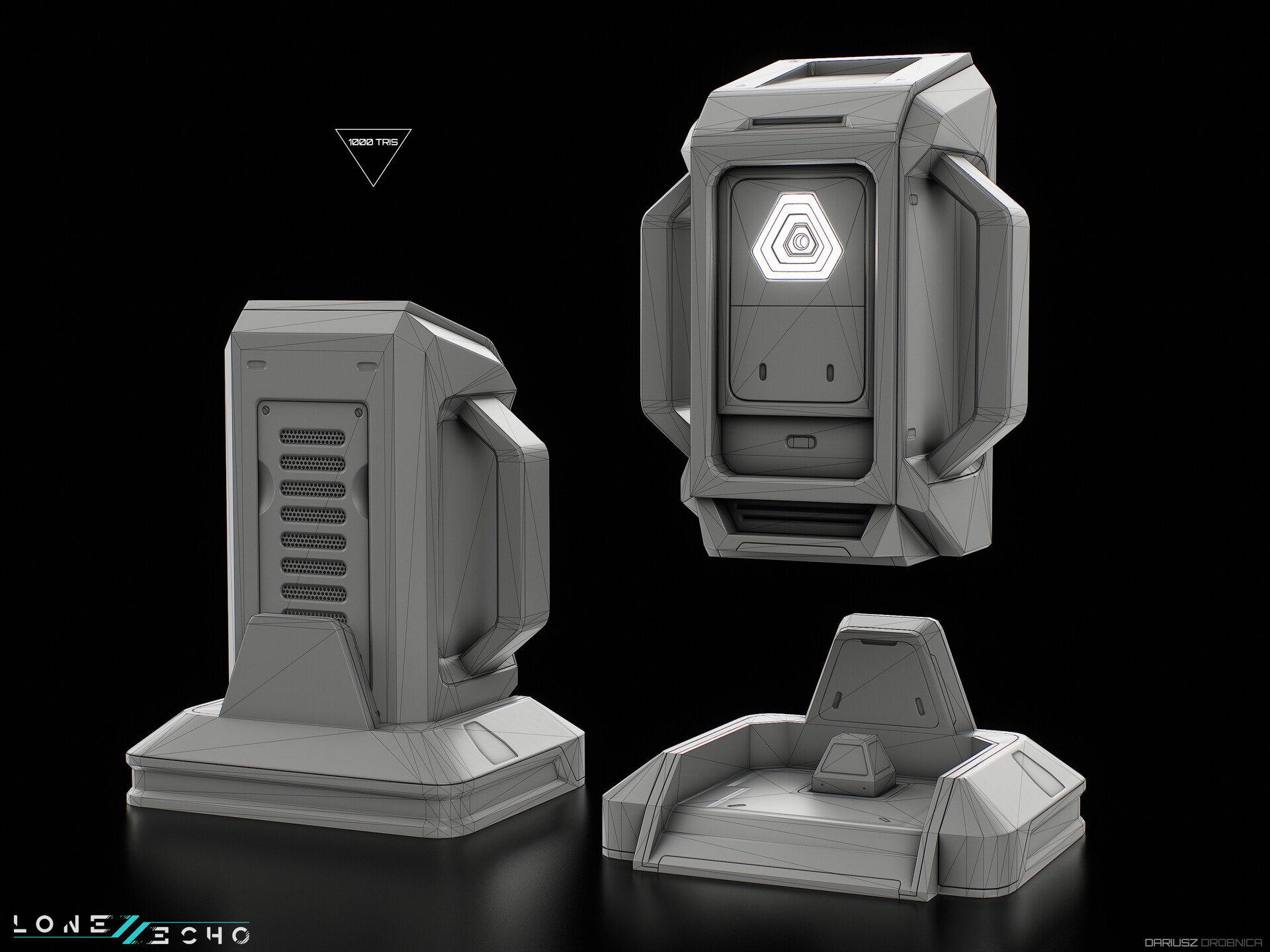 Dariusz Drobnica - Lone Echo 2 - Hard surface props