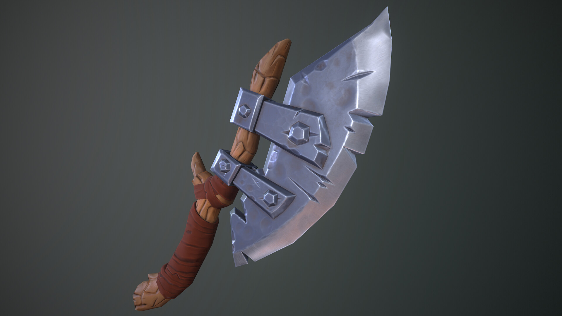 Erick Orzari - Orcish Axe - Concept by David Fernandez