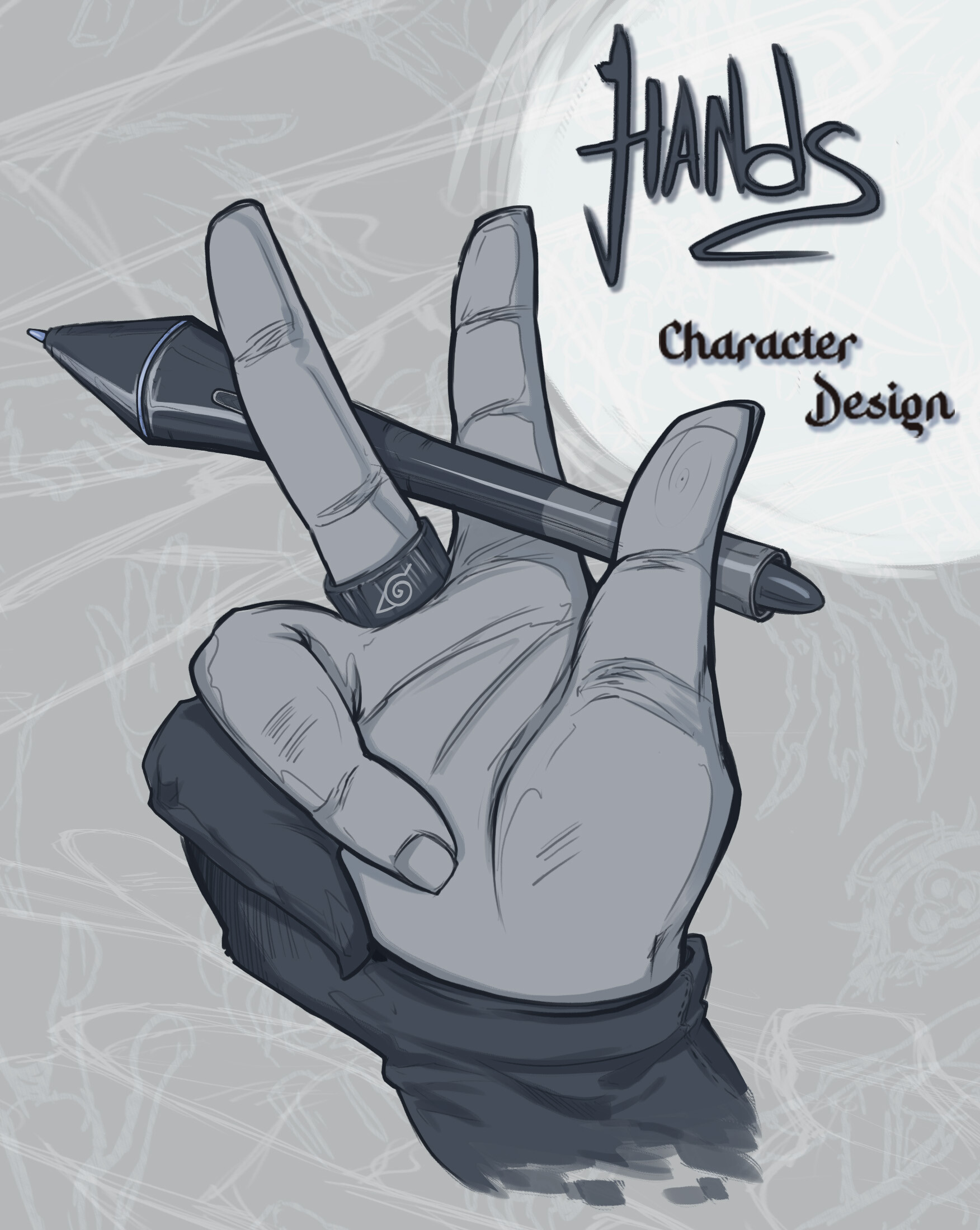 ArtStation - Hands Character design sketch