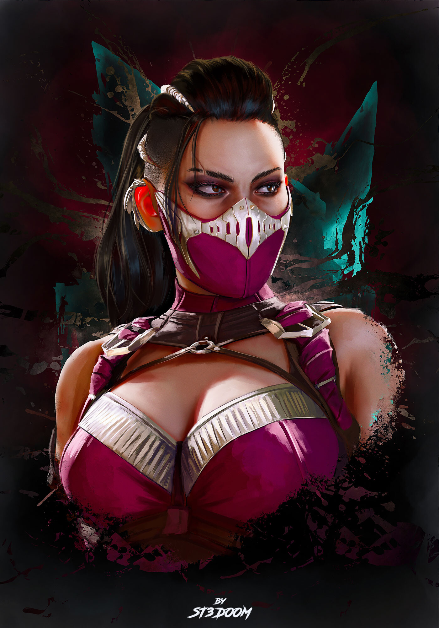 ArtStation - Mileena Fanart