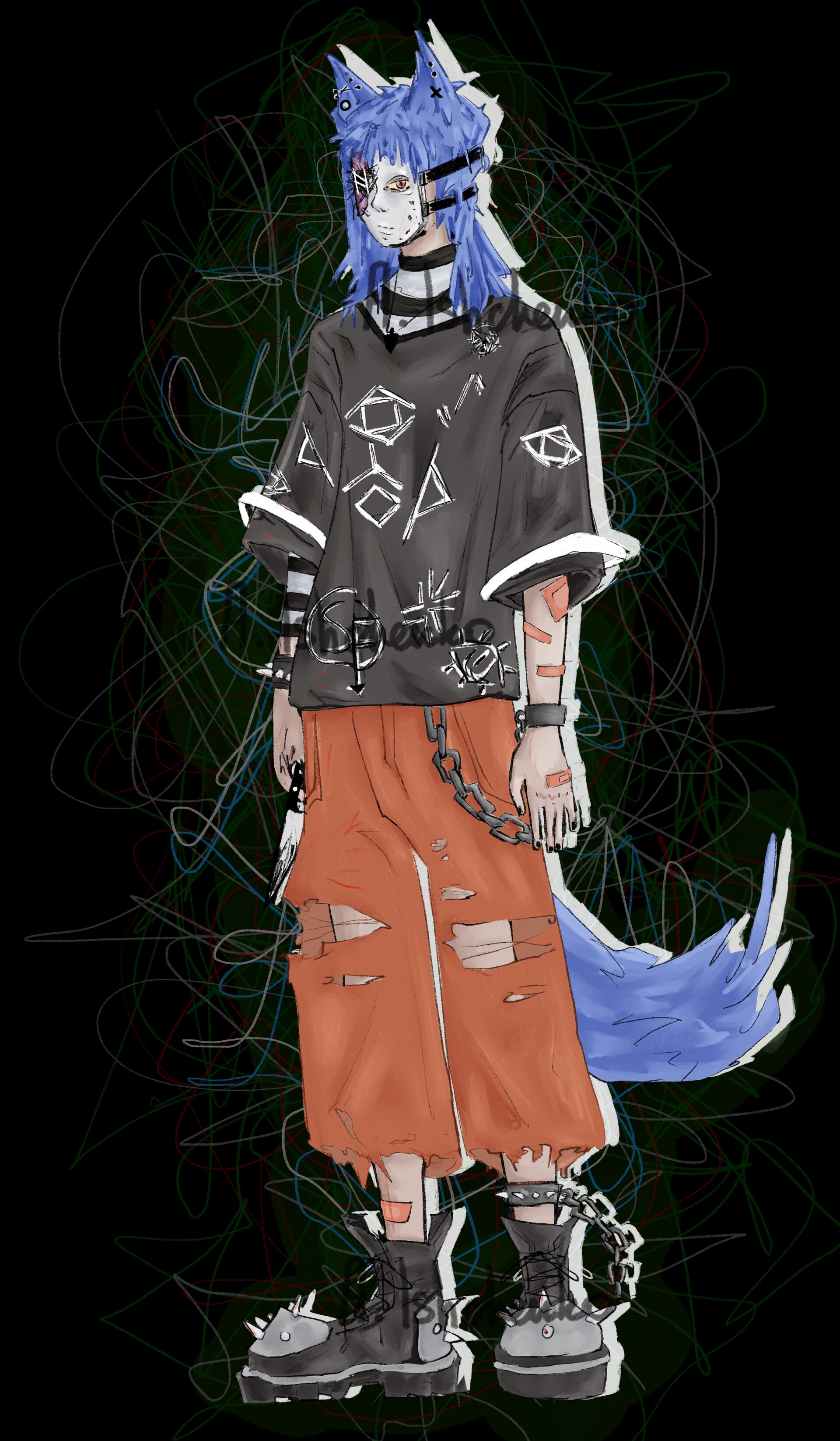 ArtStation - Redesign main character Sally Face