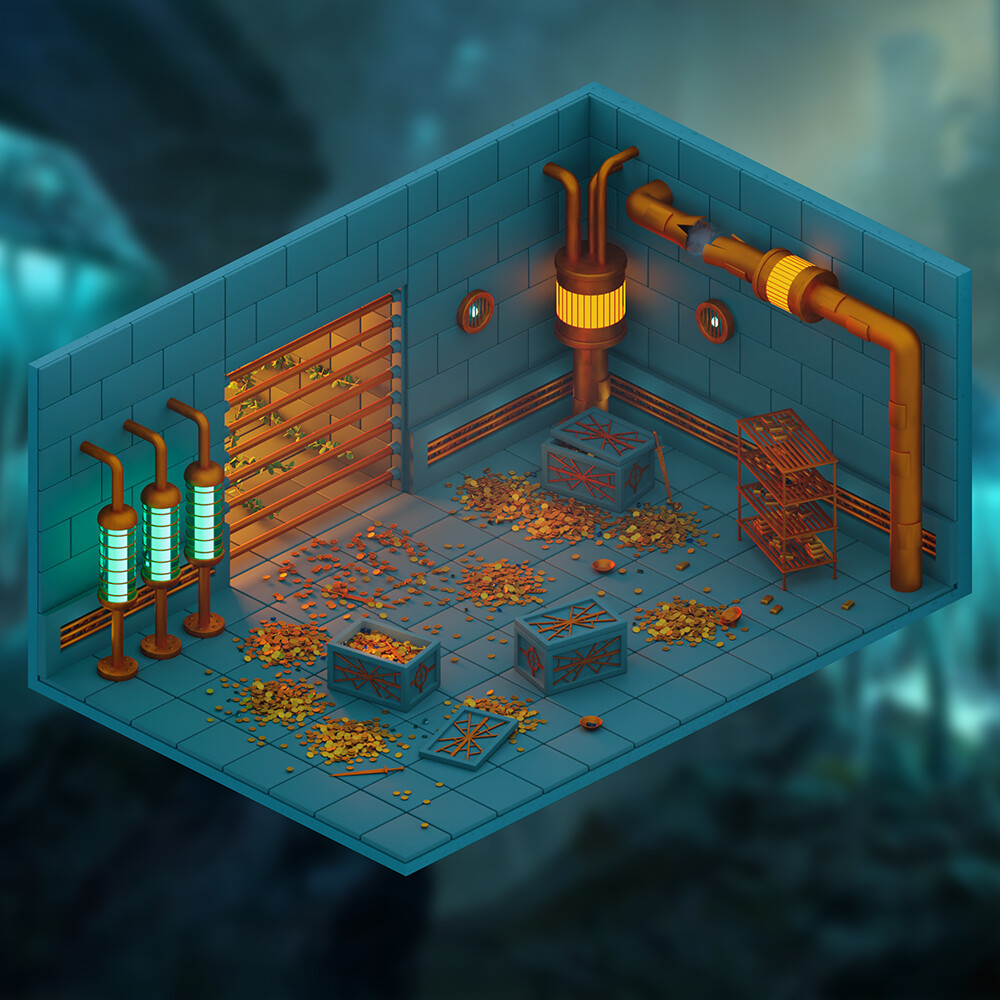 ArtStation - Ancient treasures