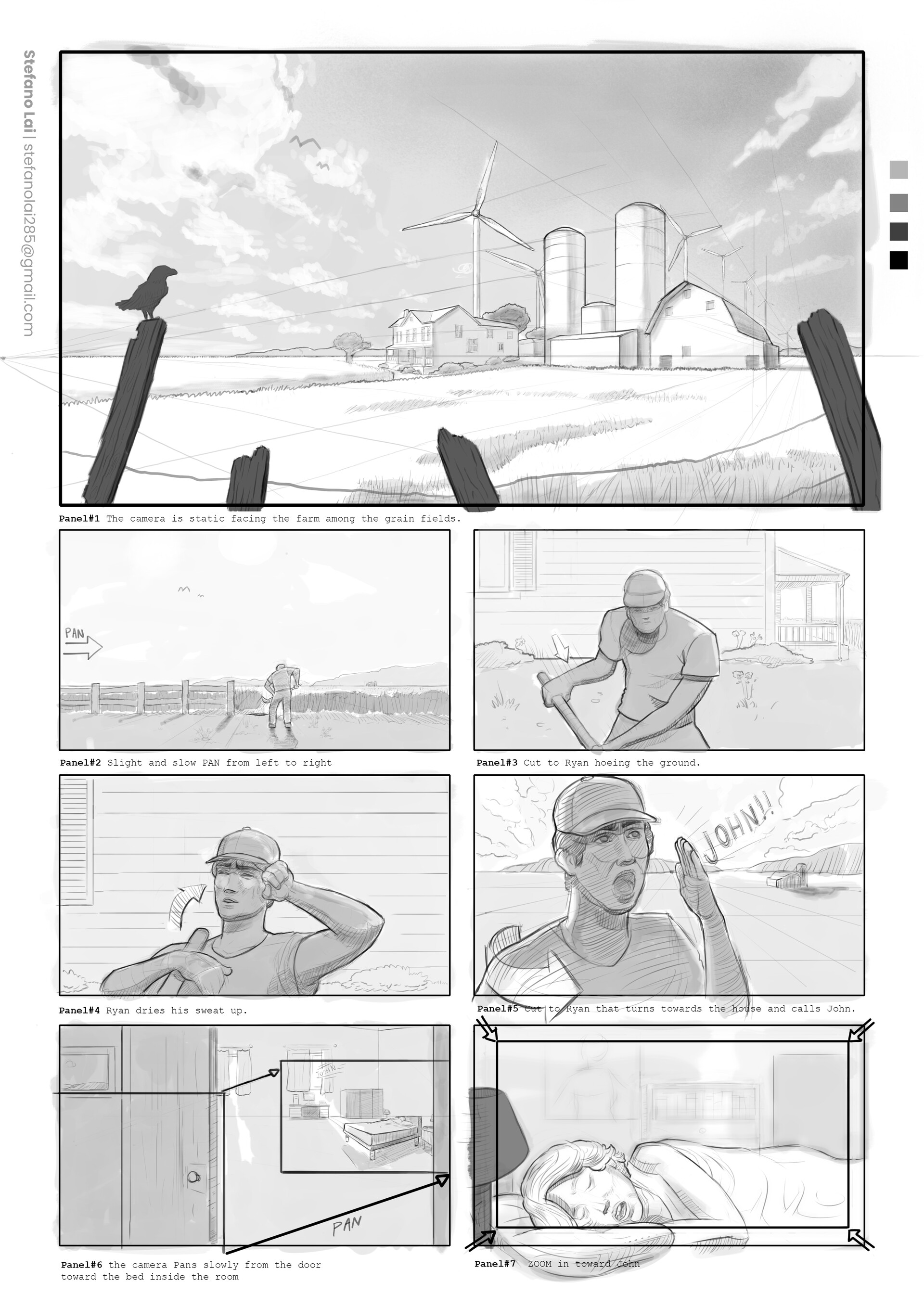 ArtStation - Sci Fi Script 2 (storyboard)