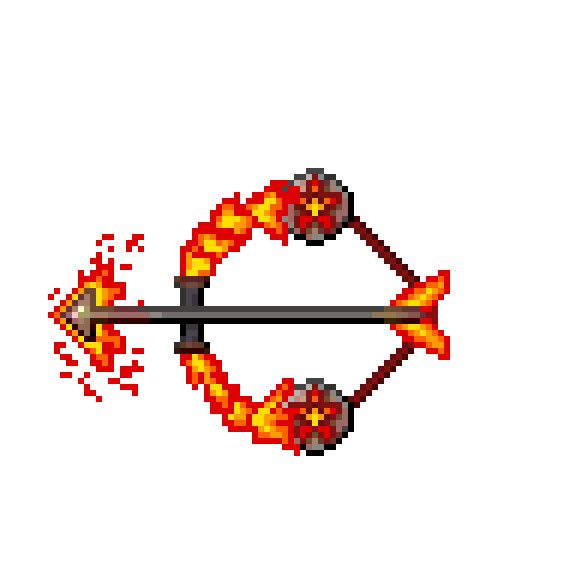 ArtStation - A commission for a fire bow