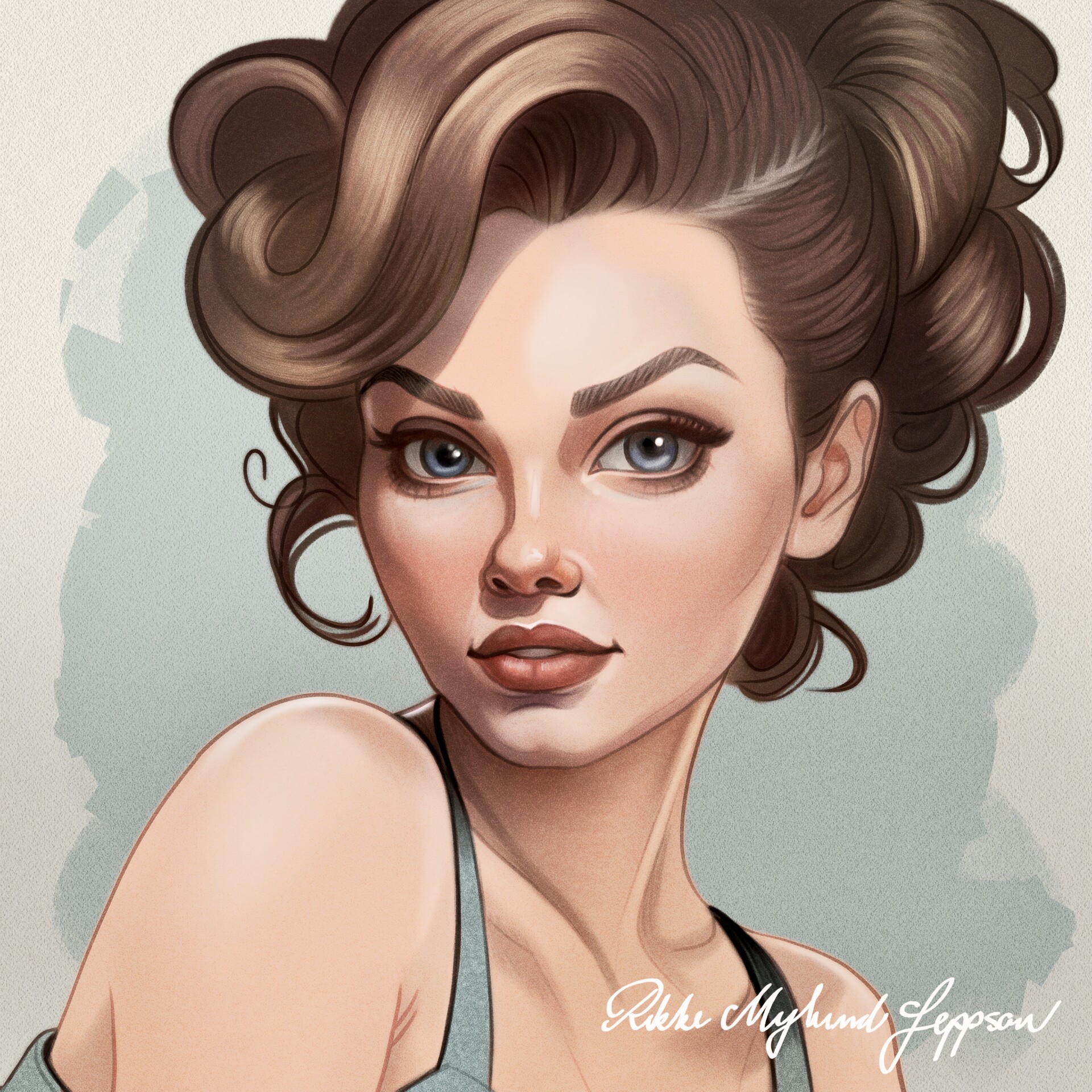 ArtStation - Pinup Girl
