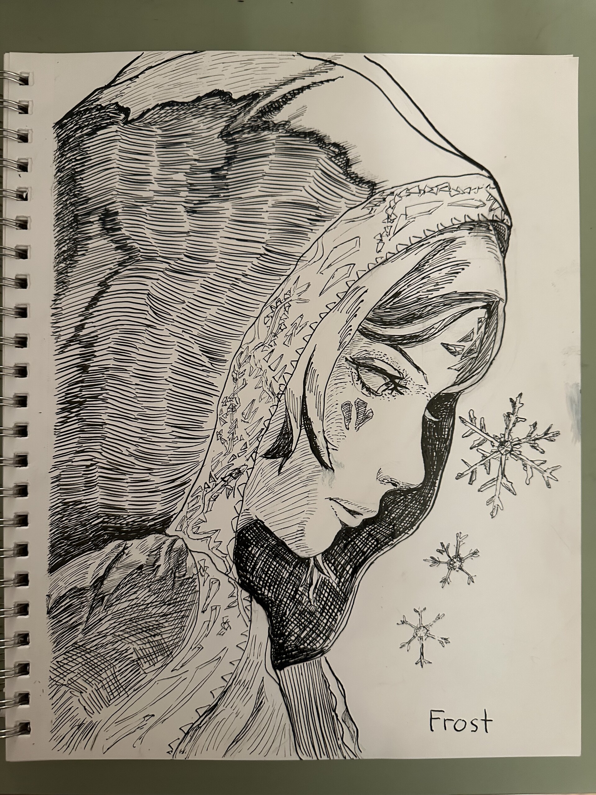ArtStation - Inktober - Frost