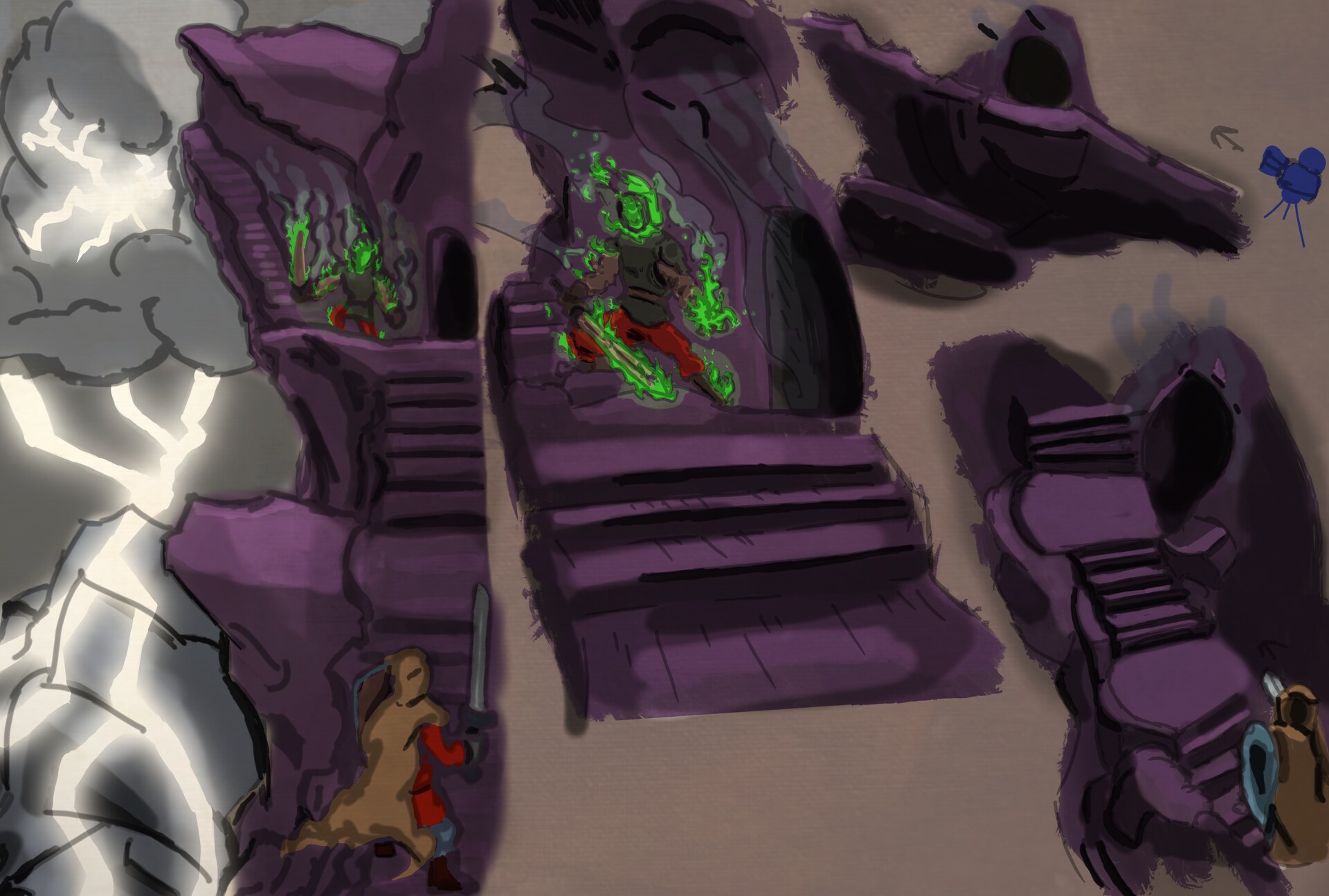 ArtStation - Level Environment Concept