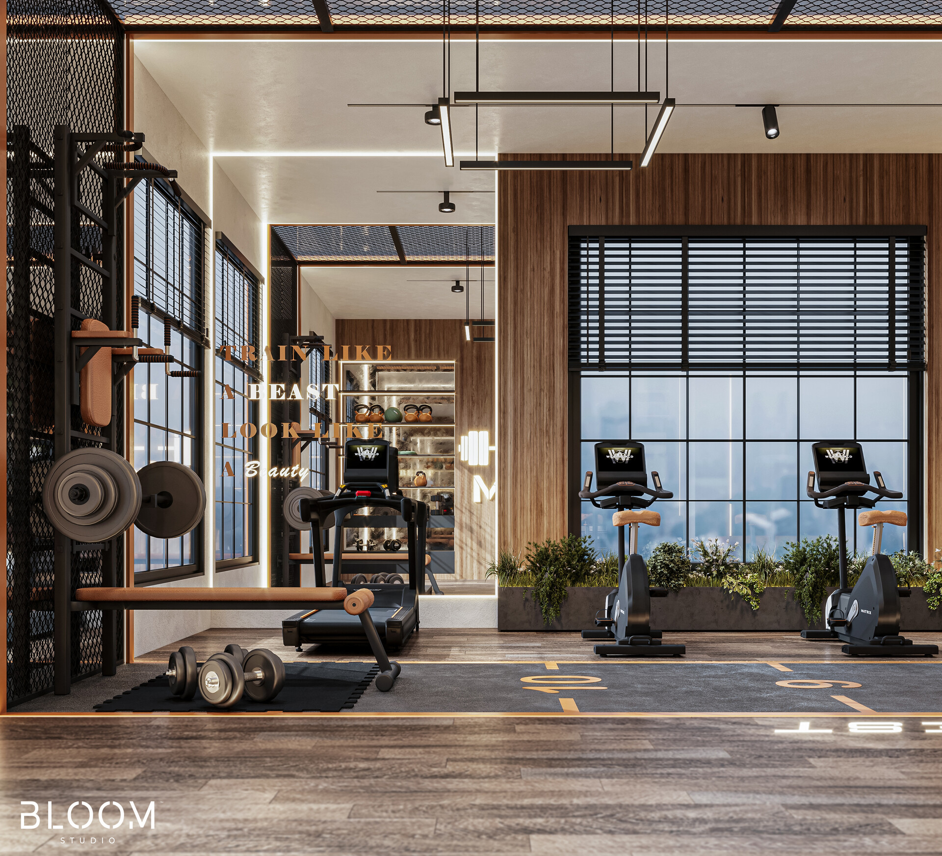 ArtStation - GYM Design