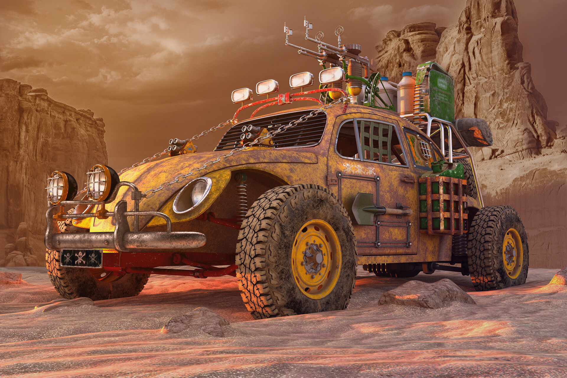 ArtStation - Apocalypse car