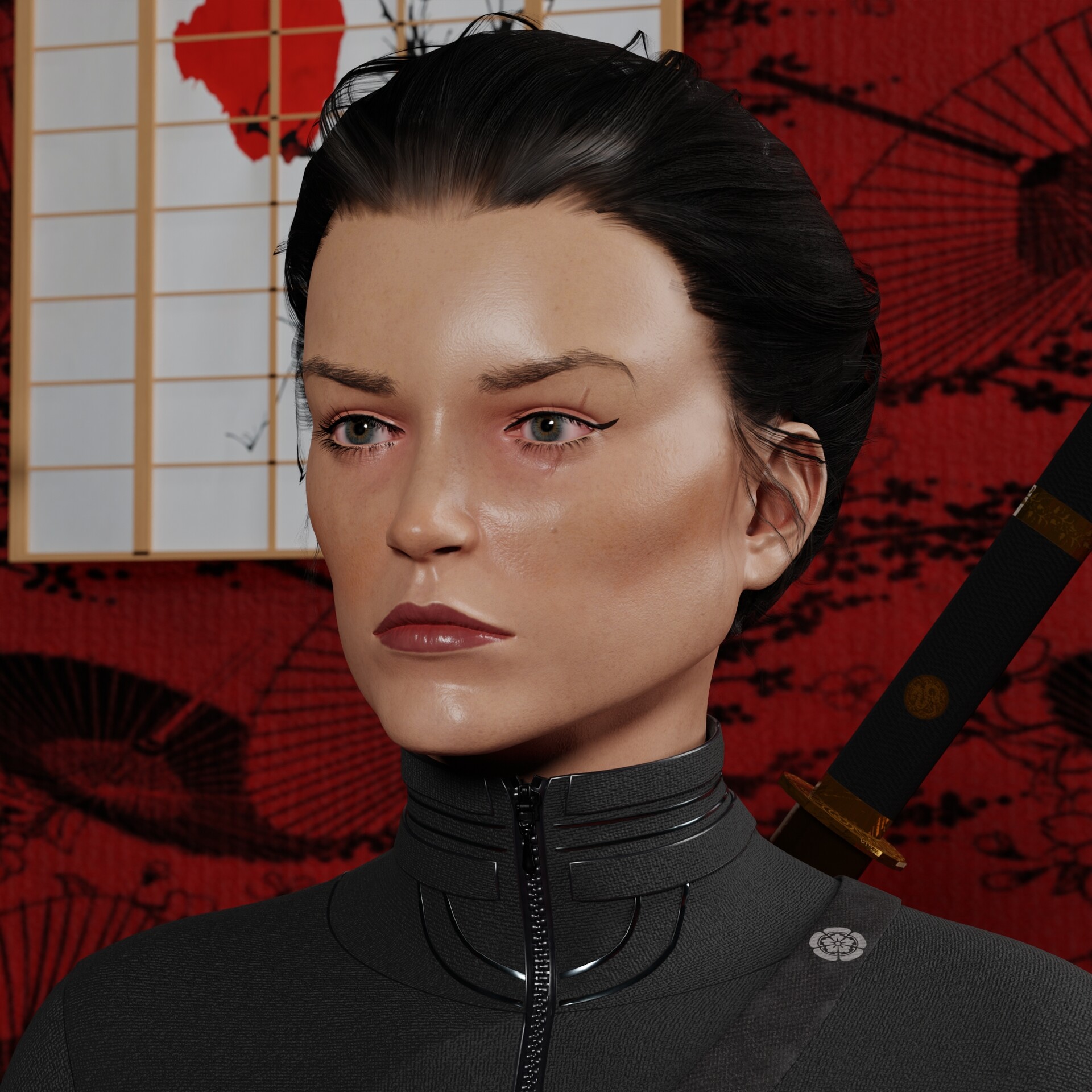 ArtStation - Oda clan security