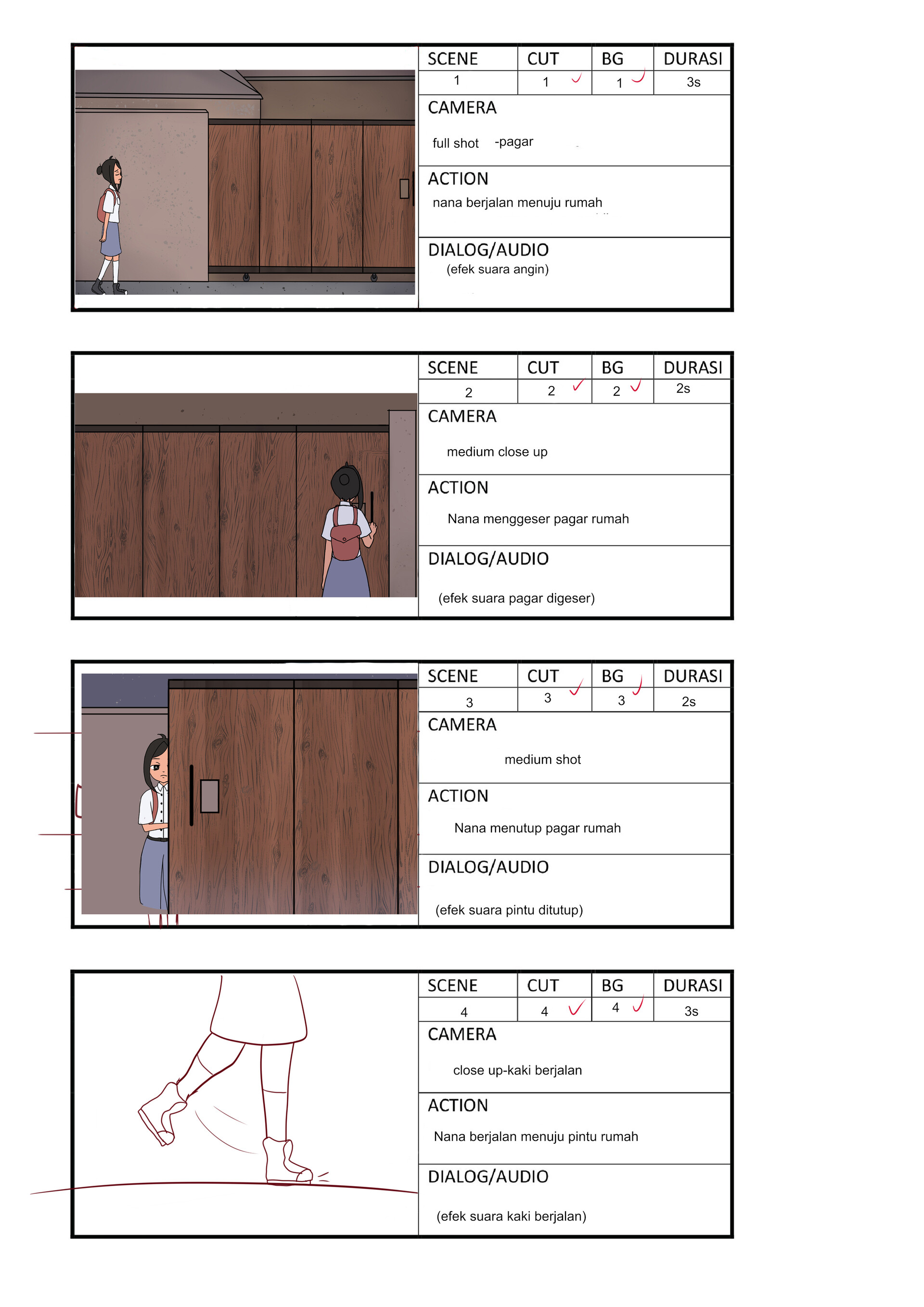 ArtStation - Final project animation storyboard