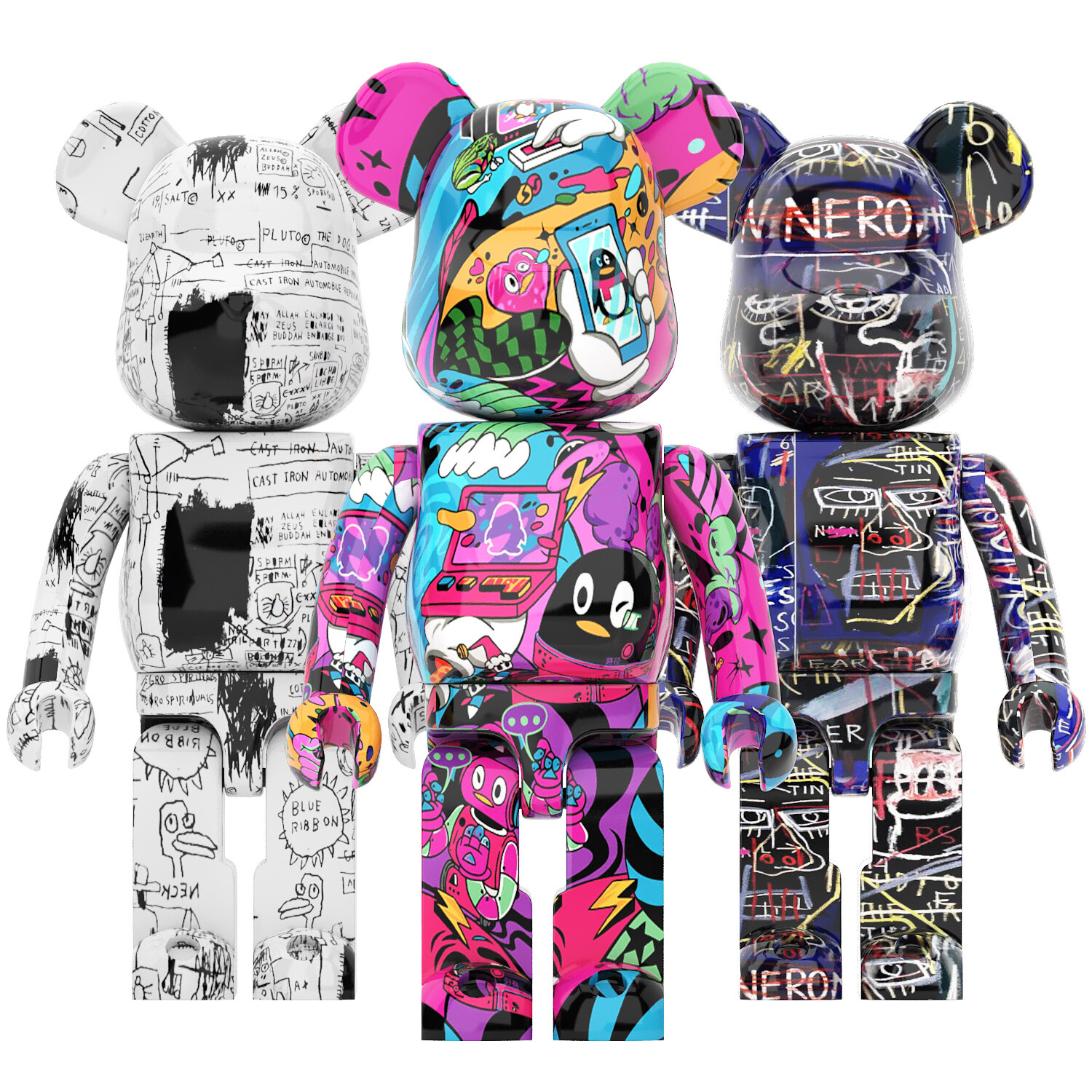 ArtStation - basquiat bearbrick collection