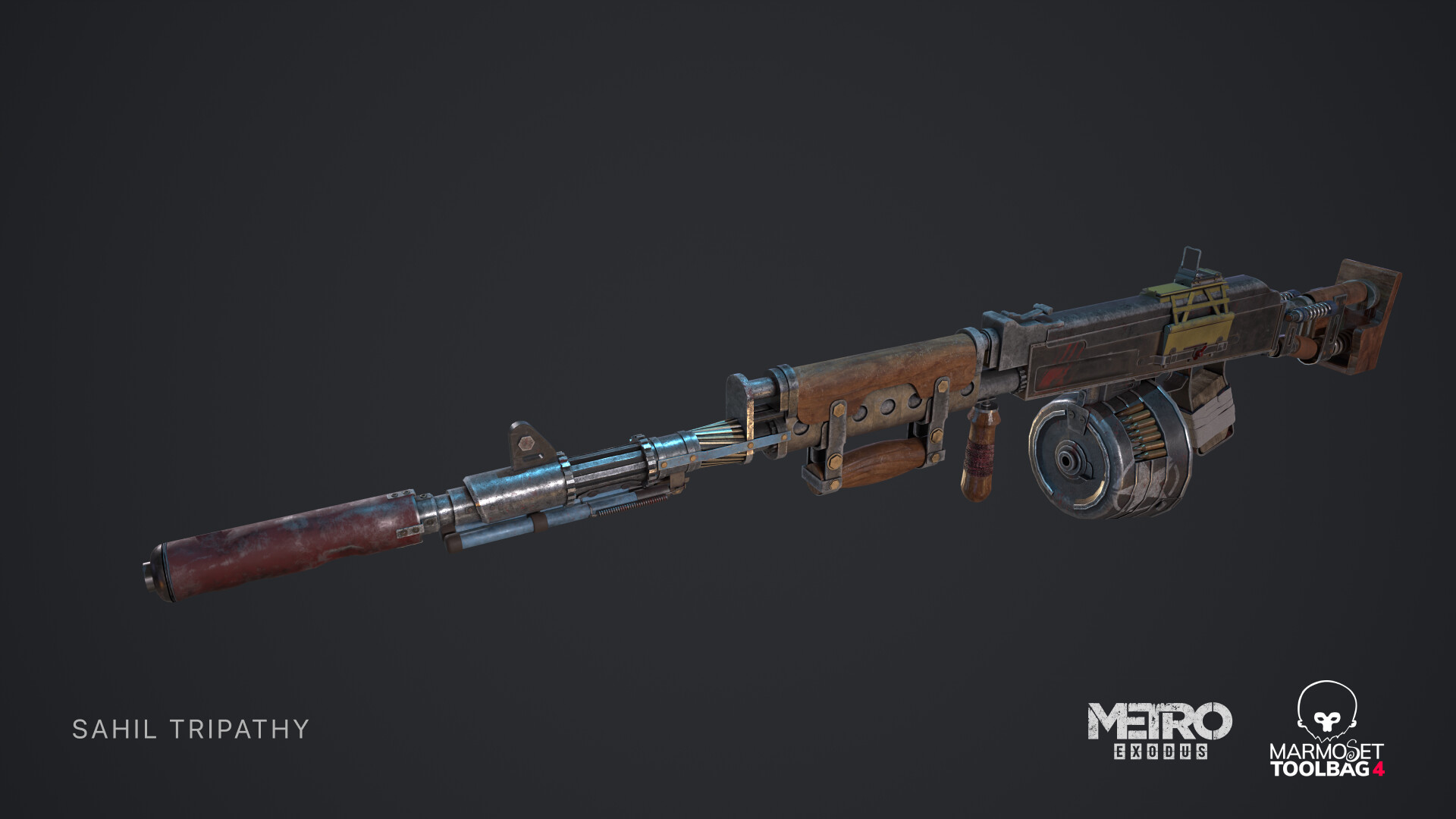 Sahil Tripathy - Metro Exodus Custom AK-47