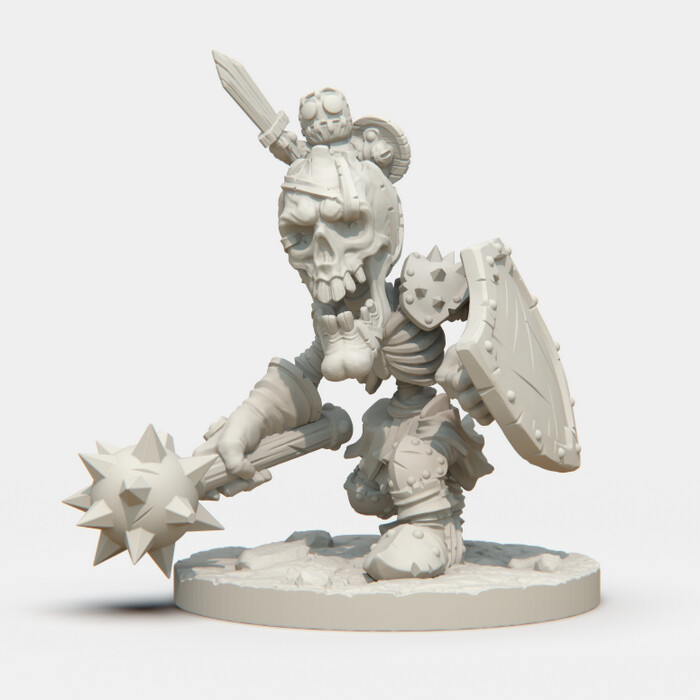 ArtStation - Boneg the skeleton