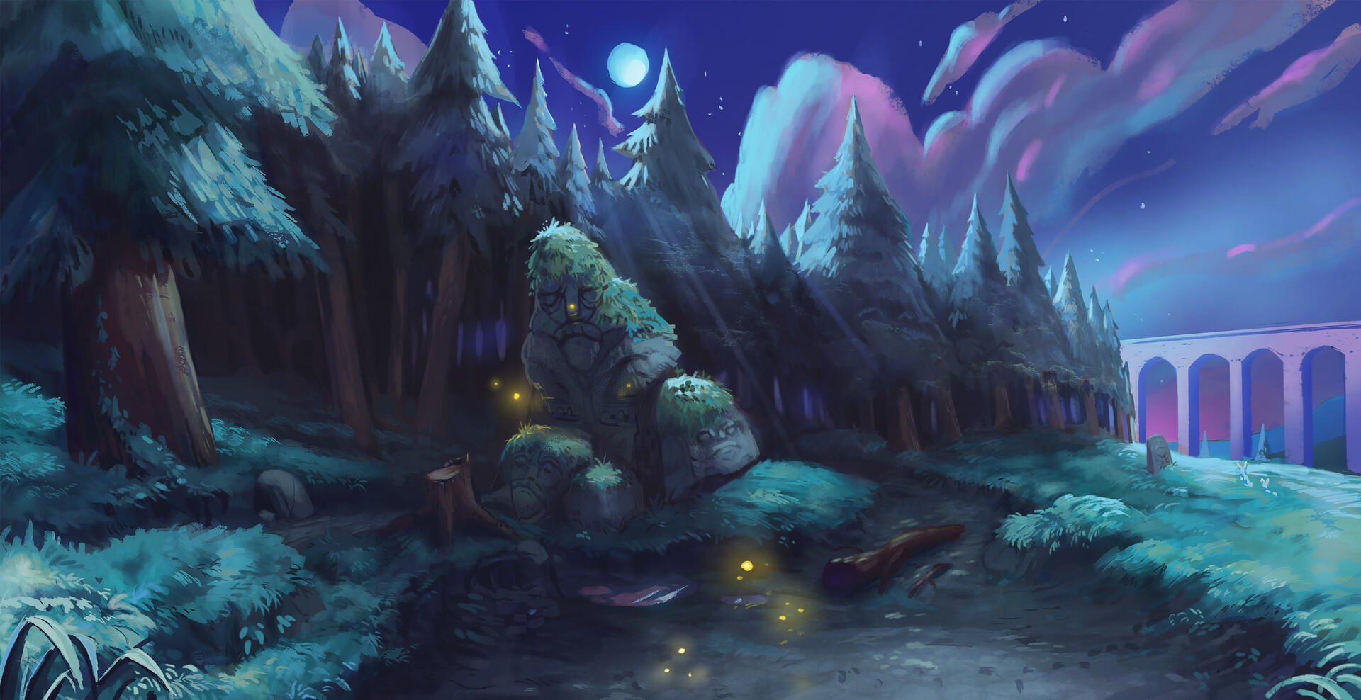 ArtStation - Celtic Forest