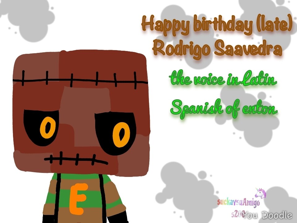 ArtStation - Mhs: Happy birthday (late) Rodrigo Saavedra