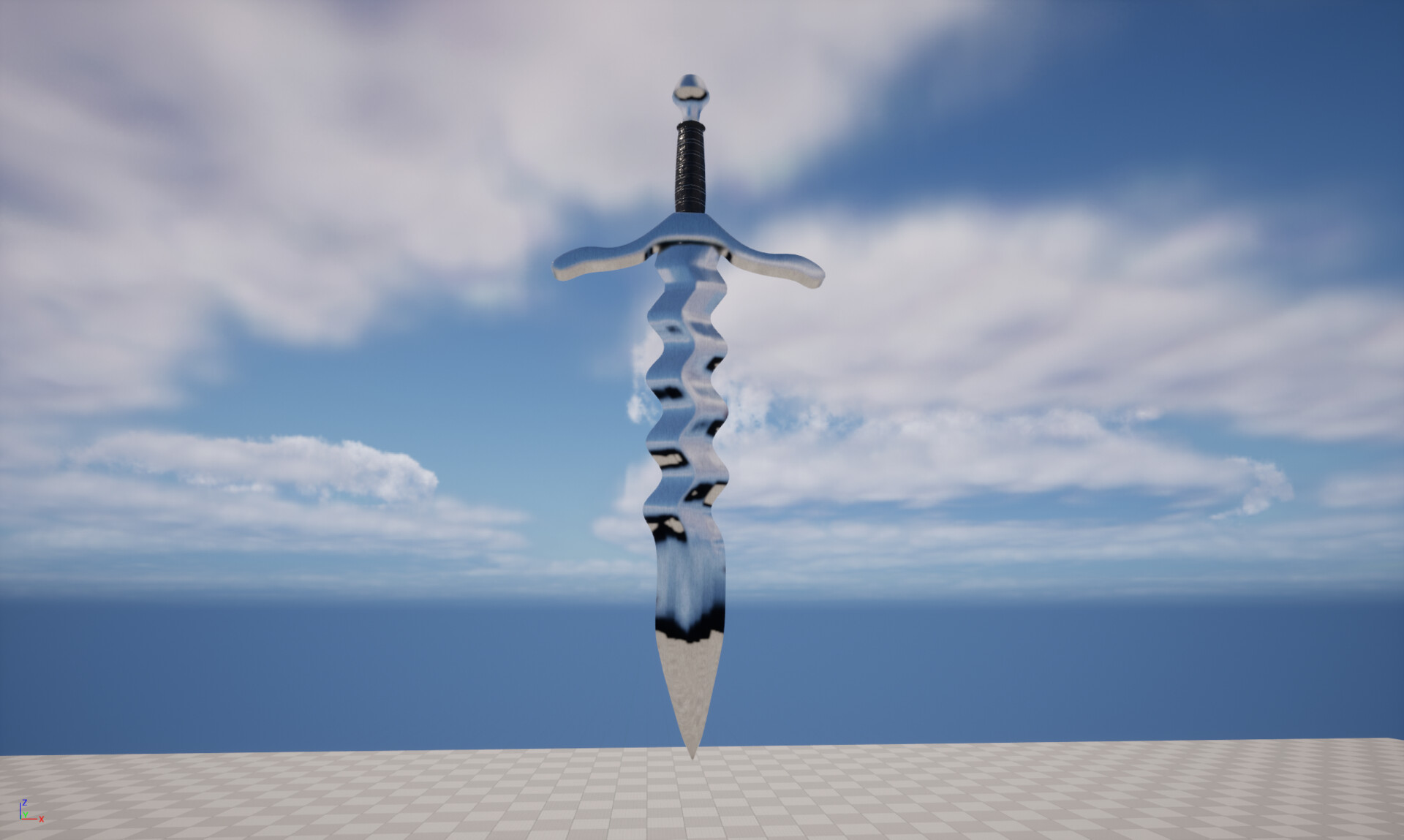 ArtStation - Hard Surface Modeling Project 2- Sword