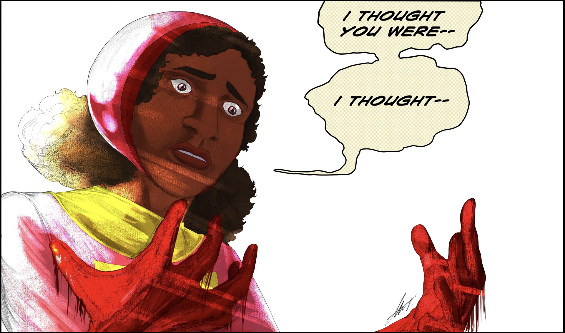 ArtStation - Wordgirl-meets-Invincible