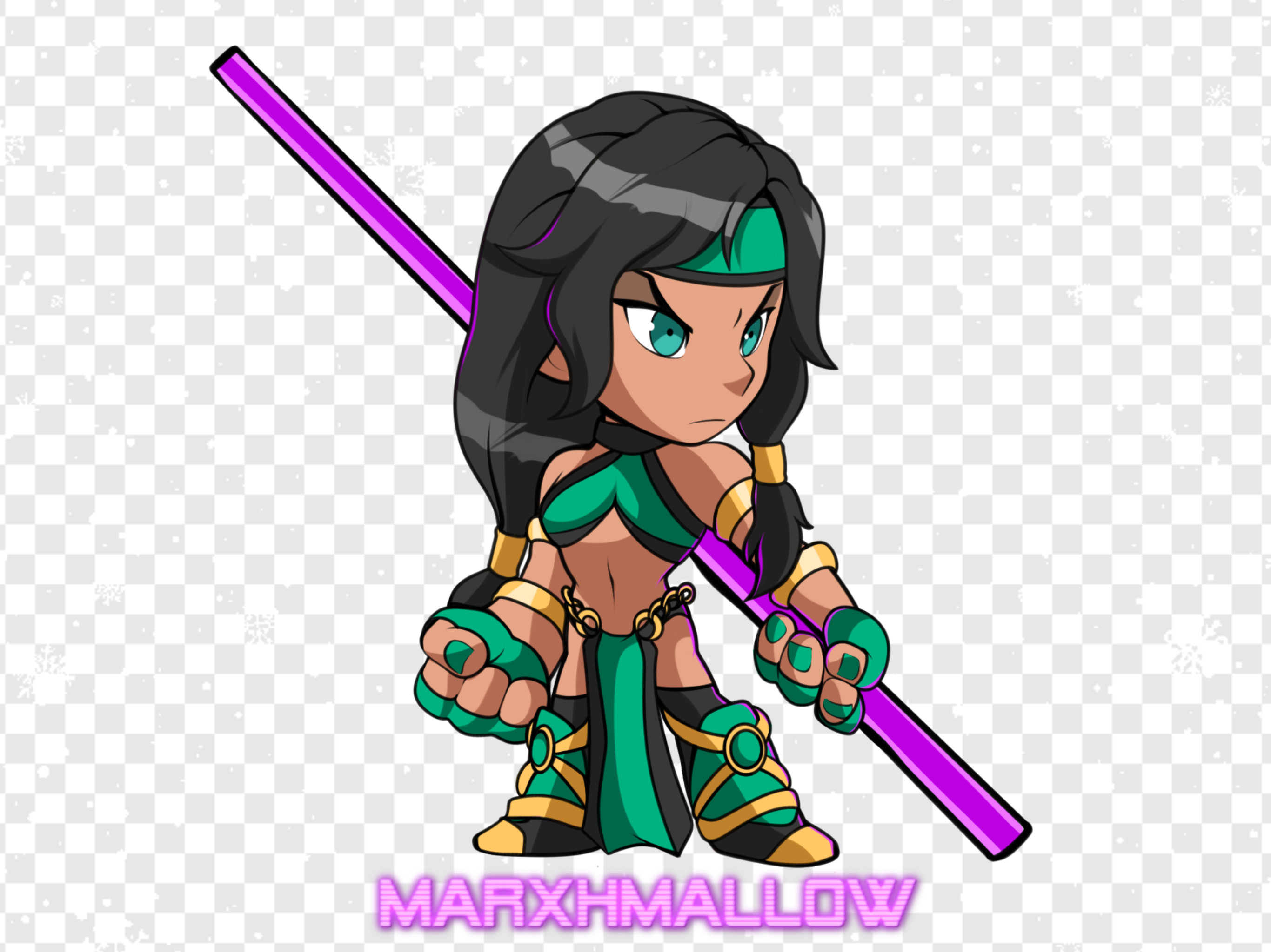 Marxhmallow - Brawlhalla: Jade Mortal Kombat Deception Dream Skin