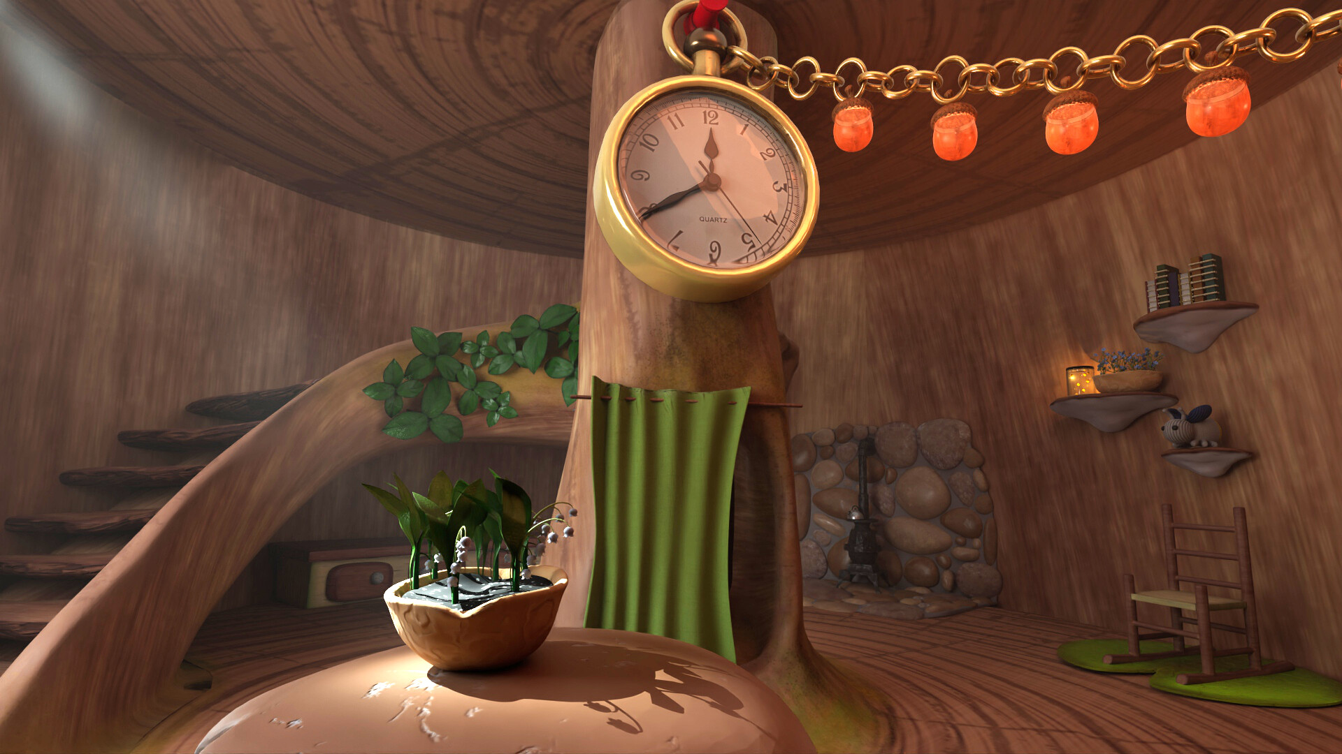 ArtStation - Stump House