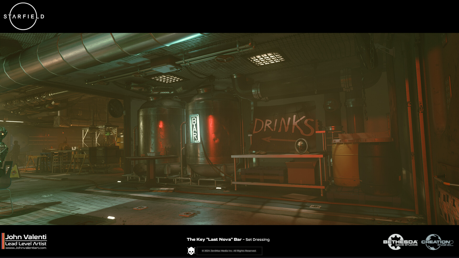 John Valenti - Starfield - The Key "Last Nova Bar"