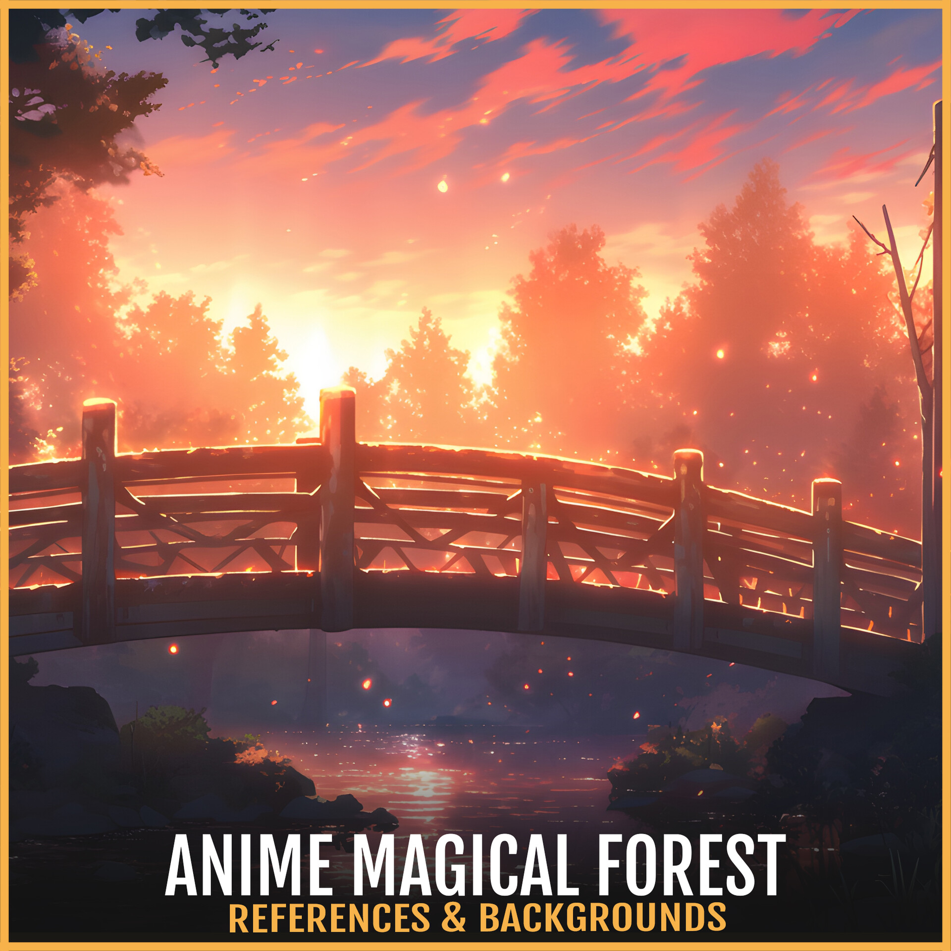 ArtStation - 303 Anime Magical Forest
