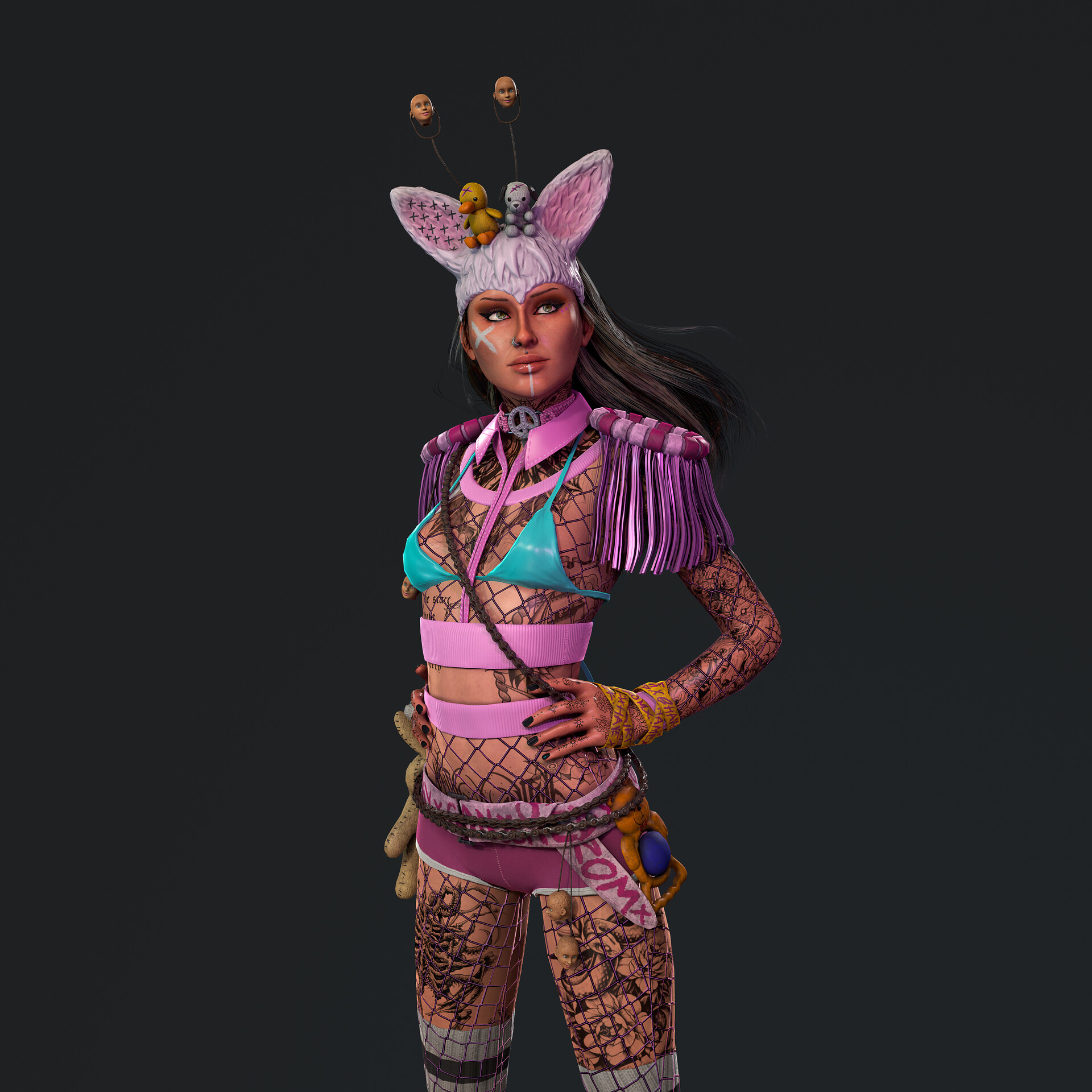 ArtStation - POST-APOCALYPTIC SHELLY