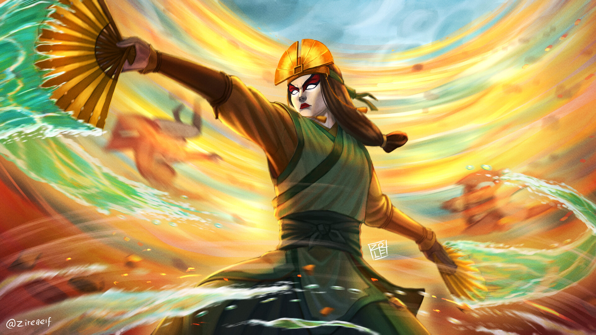 ArtStation - Avatar Kyoshi