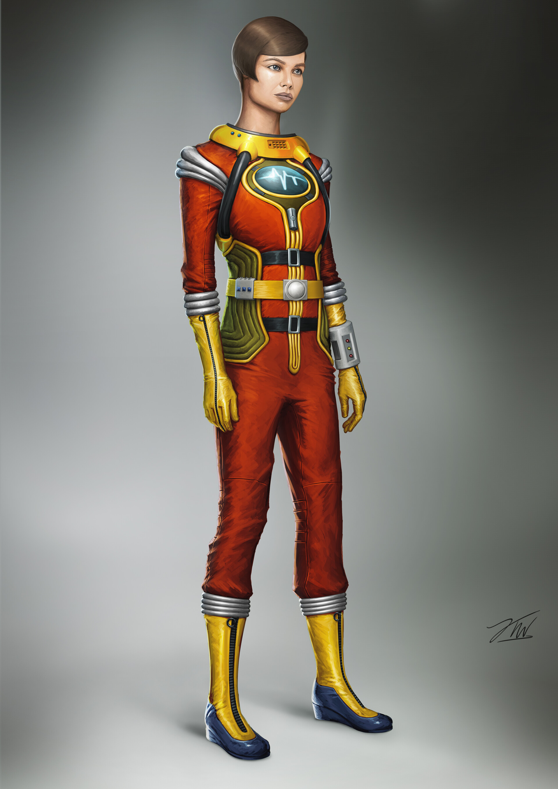ArtStation - Retro Containment Suit