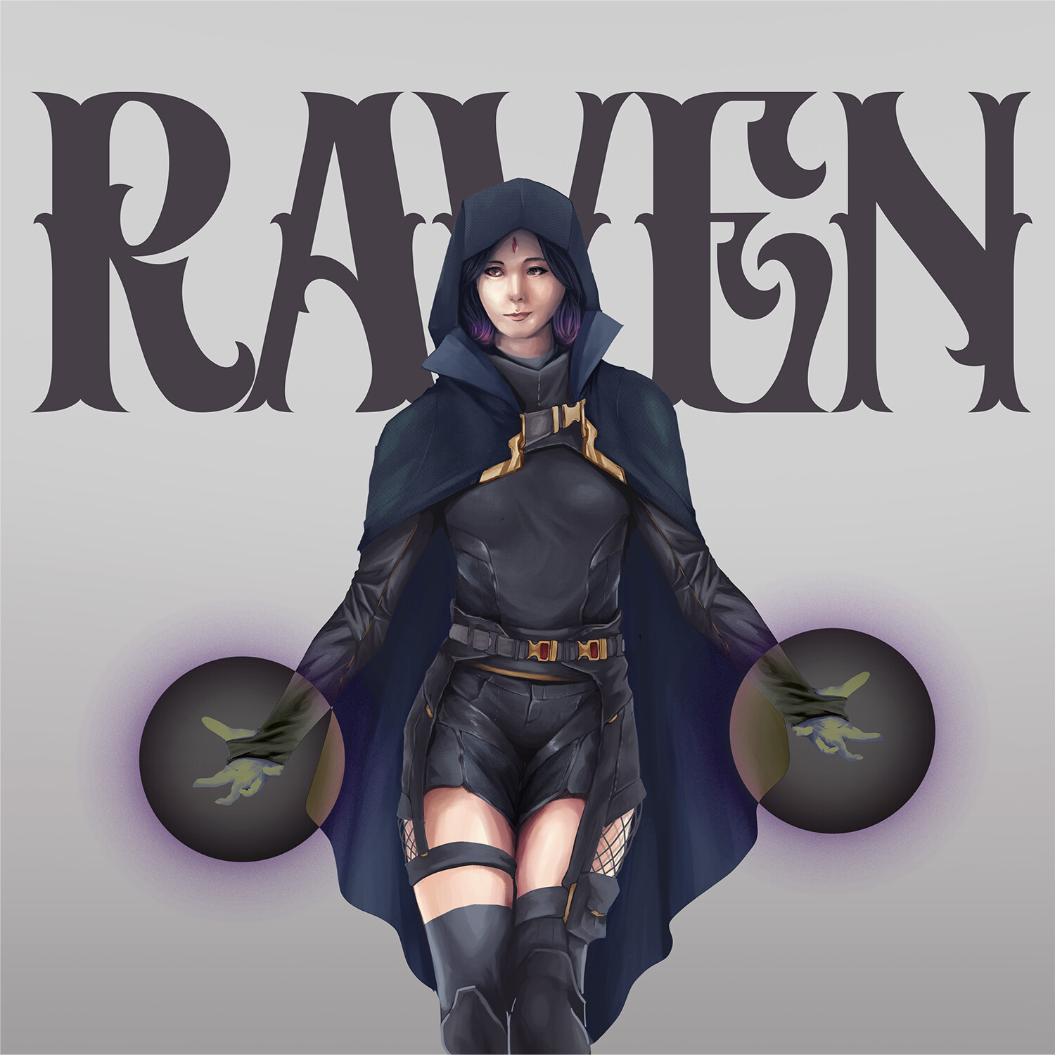 ArtStation - RAVEN | DC COMIC