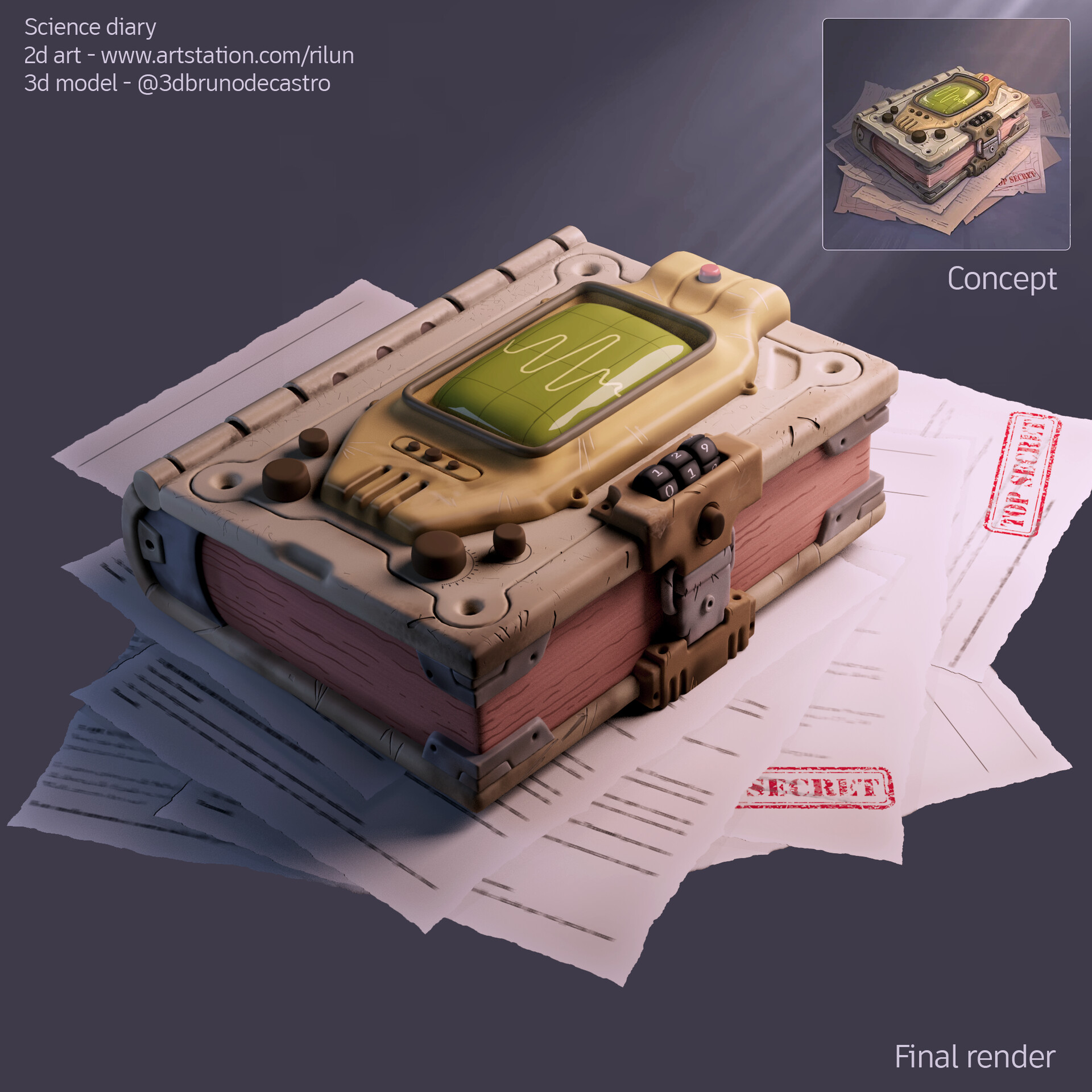 ArtStation - SCIENCE DIARY