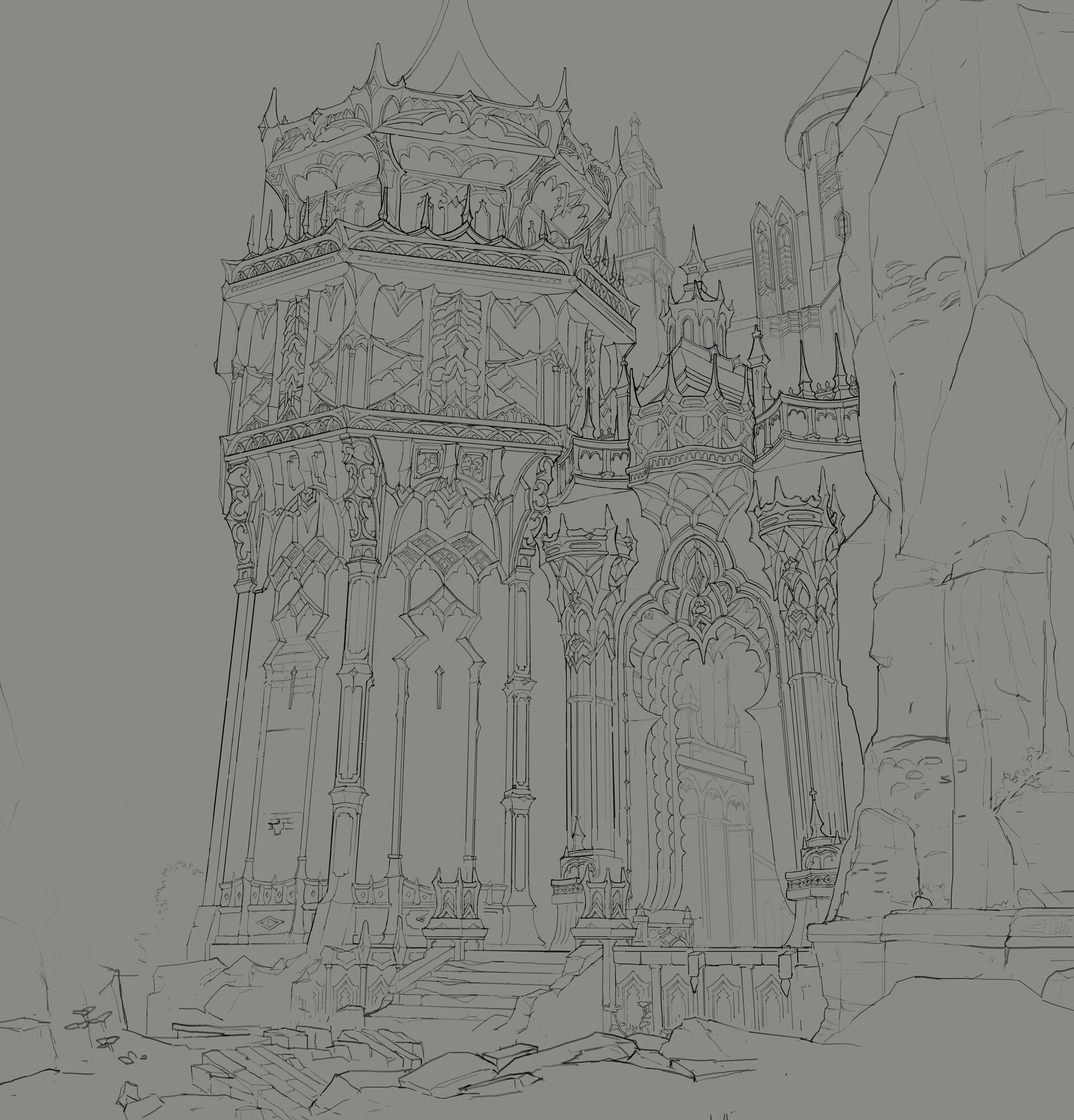 ArtStation - monastery