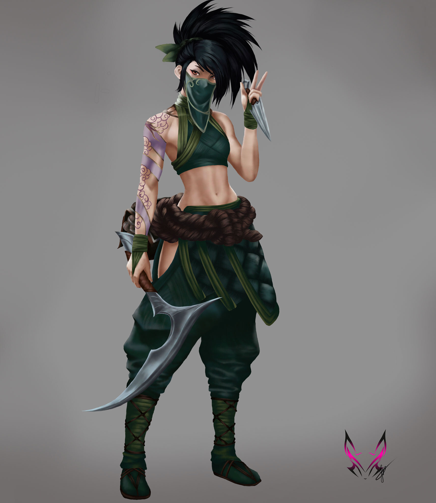 ArtStation - Akali League of legends