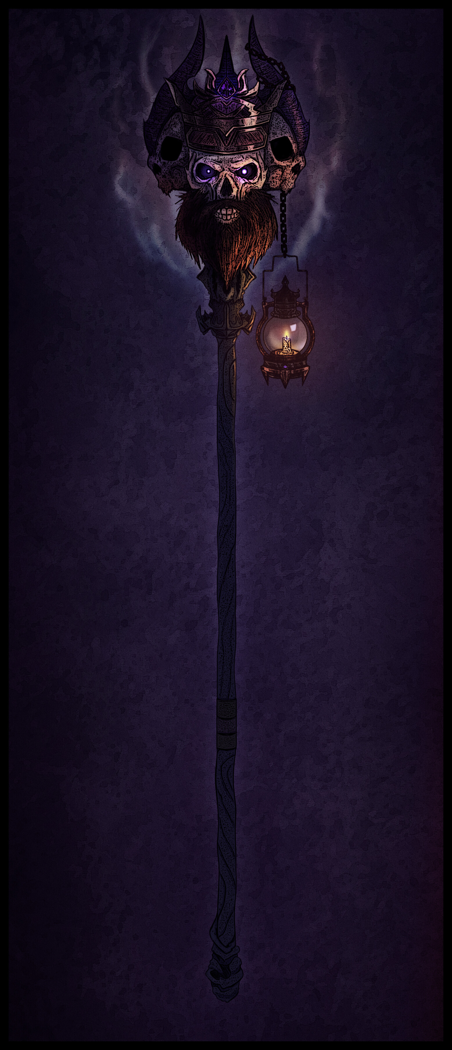 Atho Sanger - Necromancer Staff
