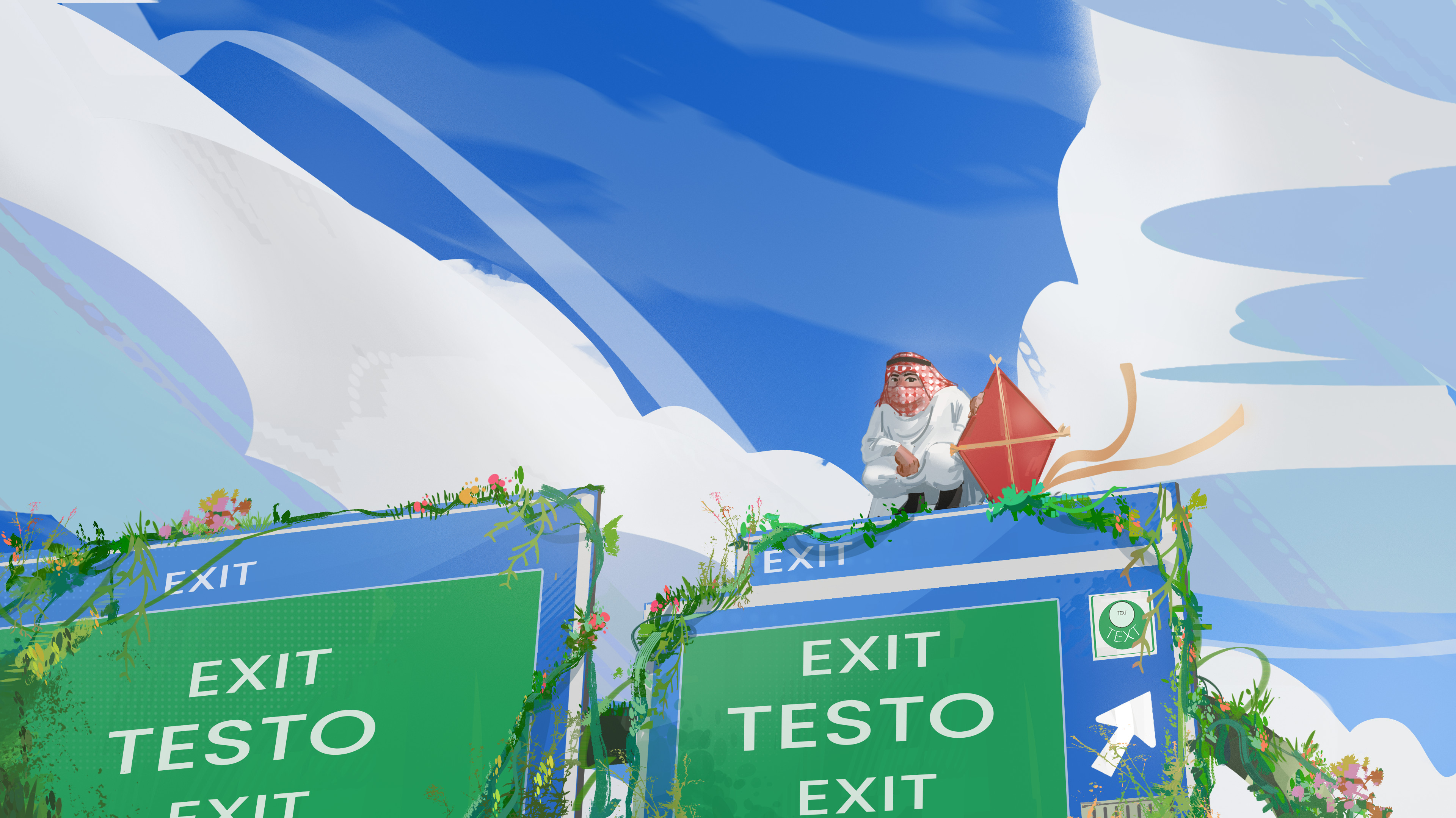 Elliott Cigognetti - Ghala - Illustration