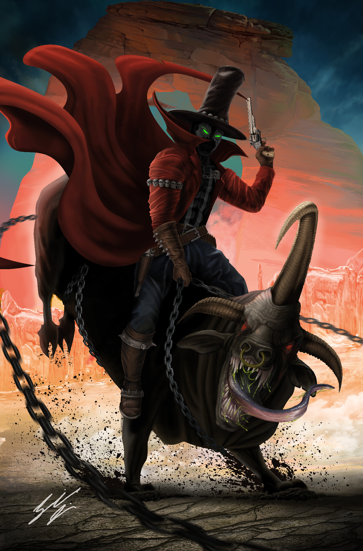 ArtStation - Gunslinger Spawn