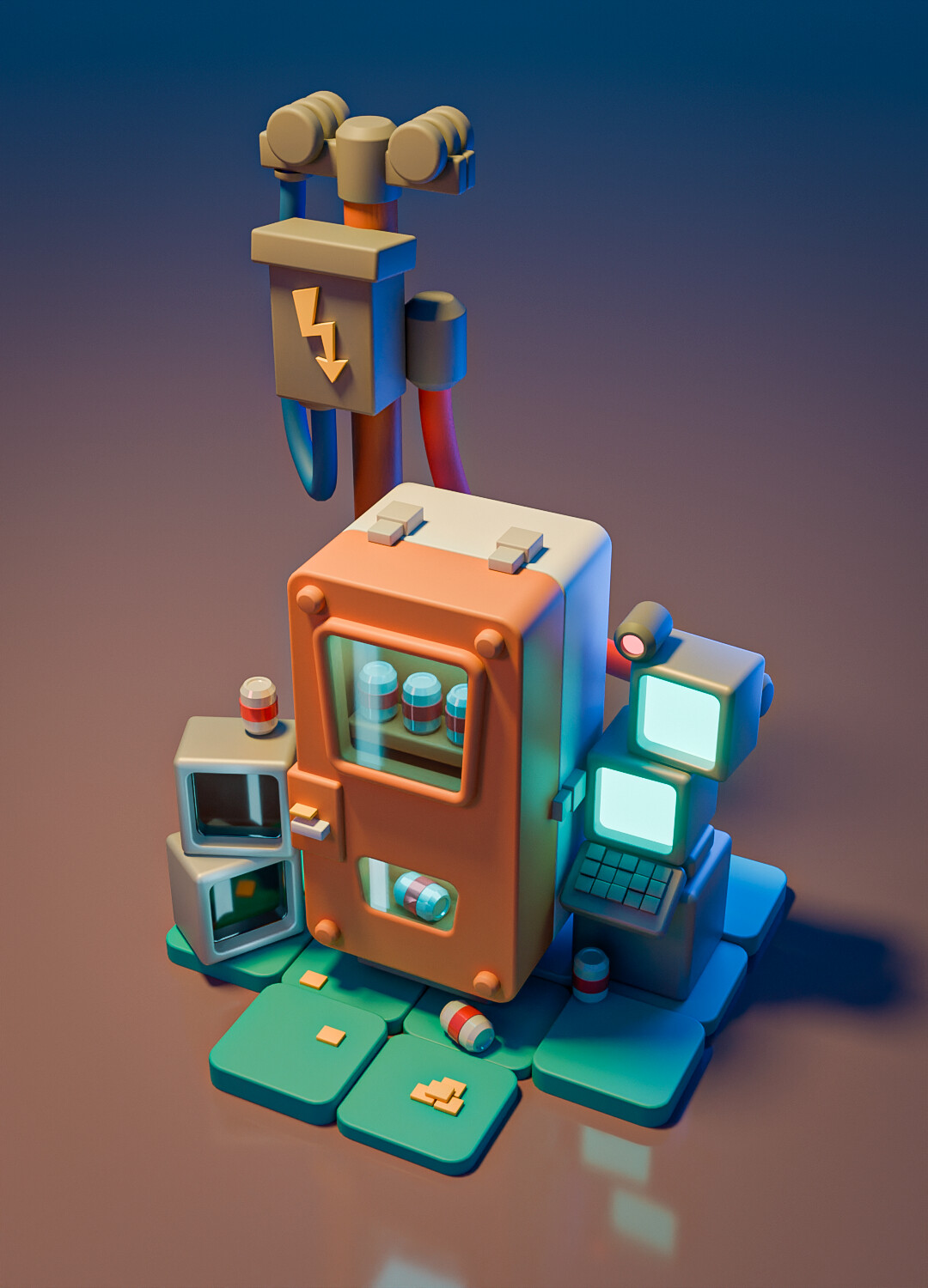 ArtStation - Vending Machine