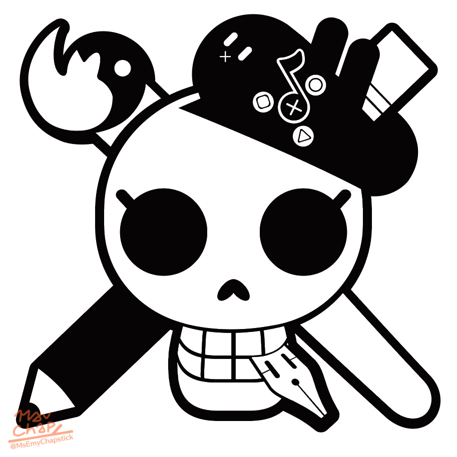 One Piece Jolly Roger Template One Piece Jolly Roger By Magi58 On