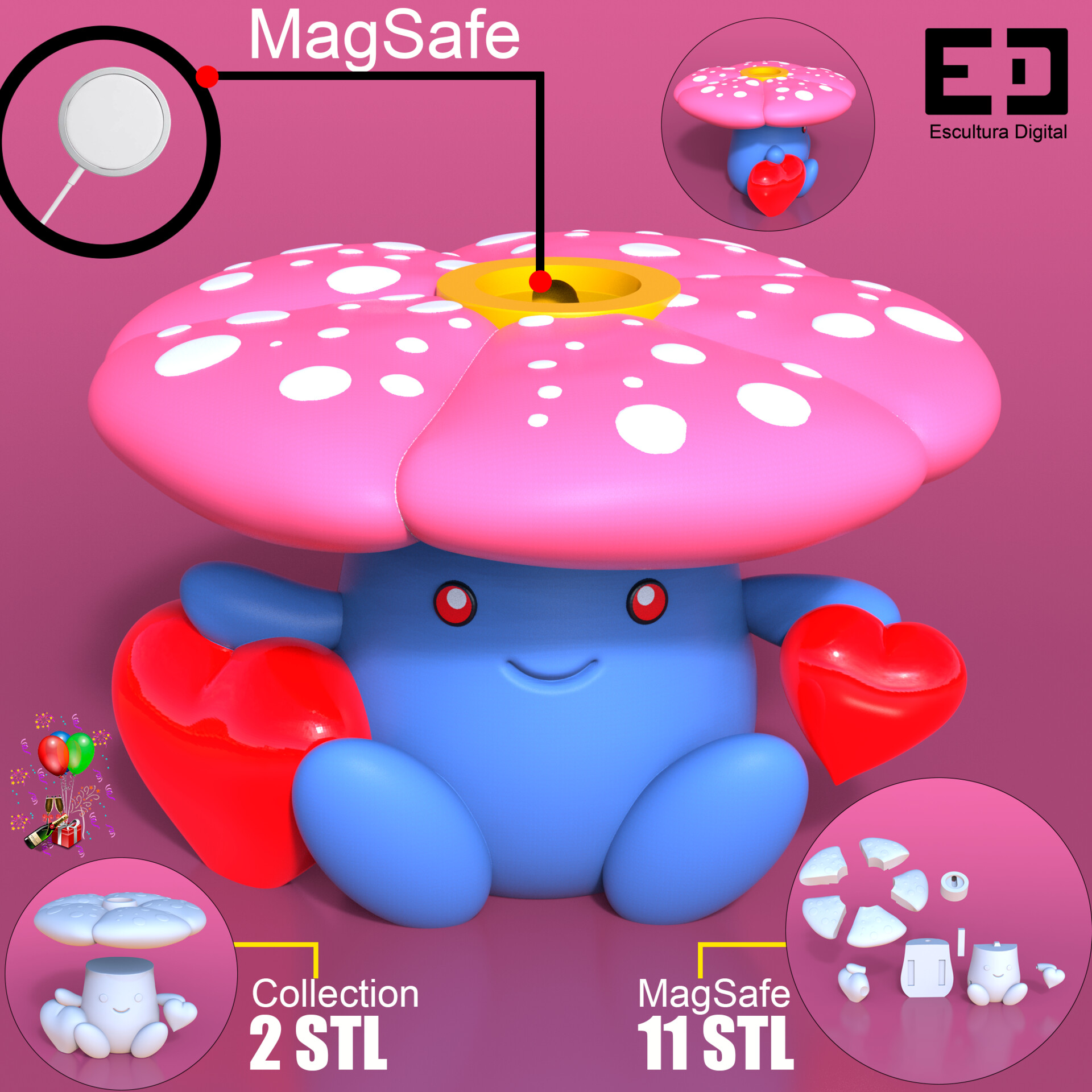 ArtStation - VILEPLUME - MAGSAFE