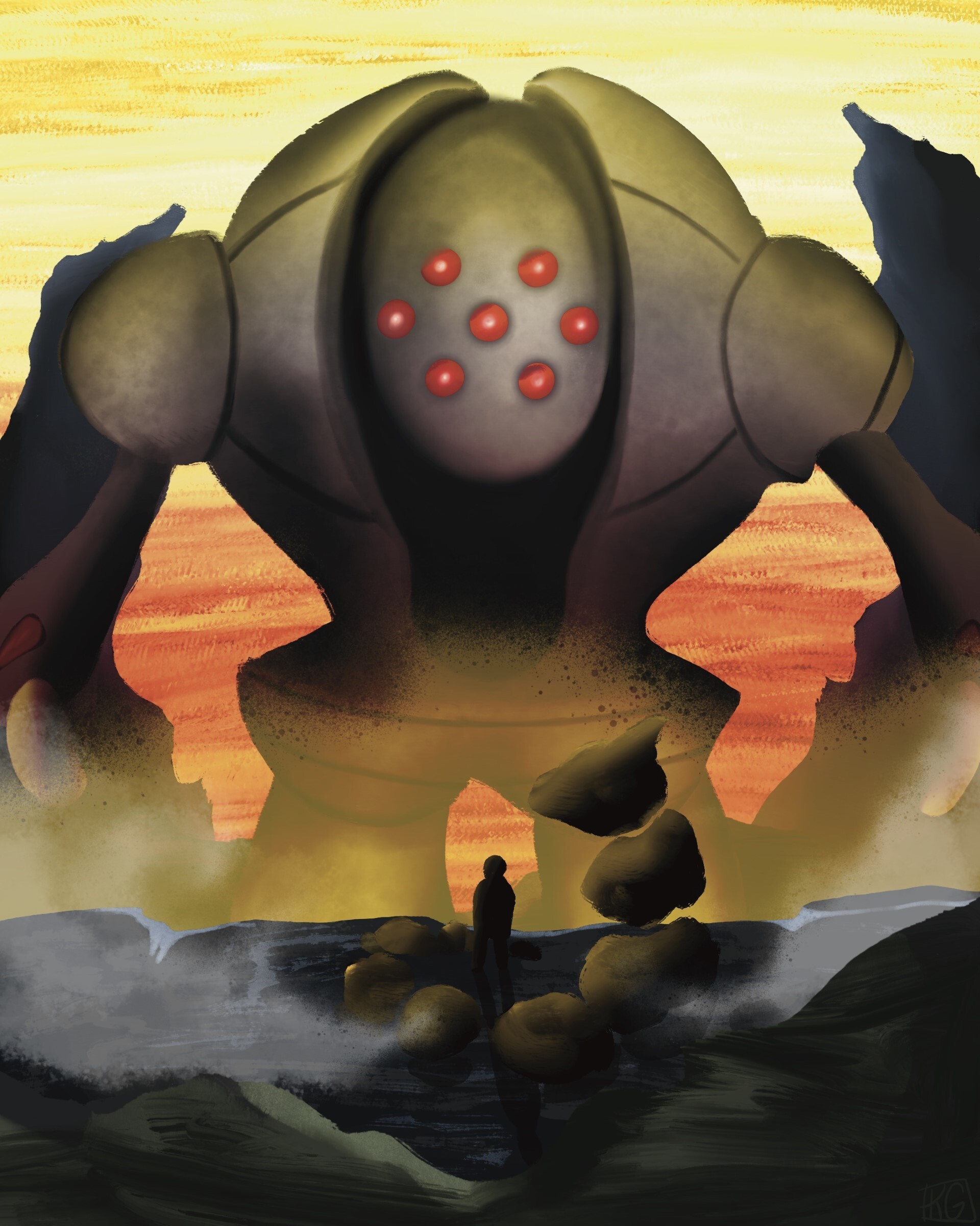 ArtStation - The God of Steel