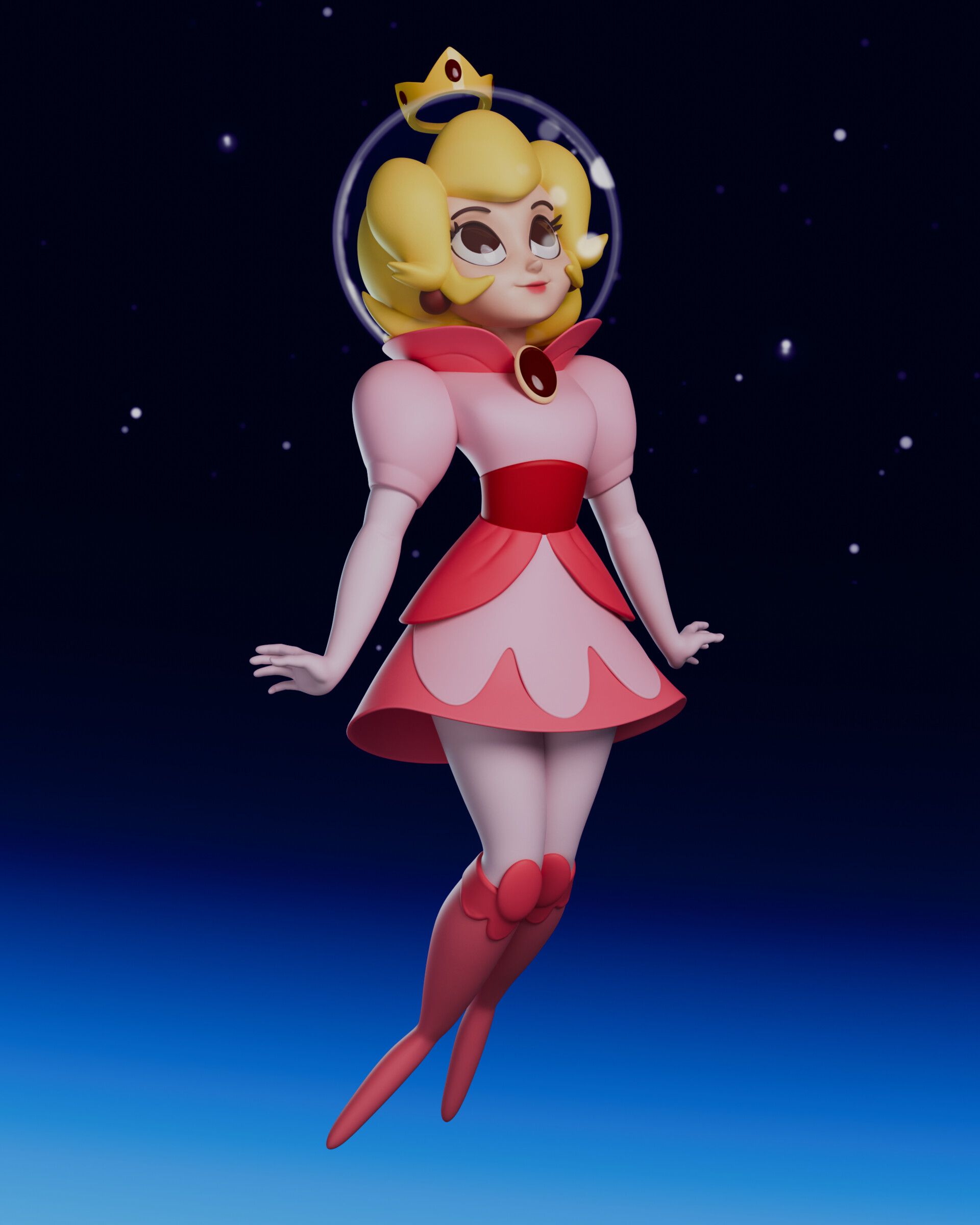 ArtStation - Space Peach