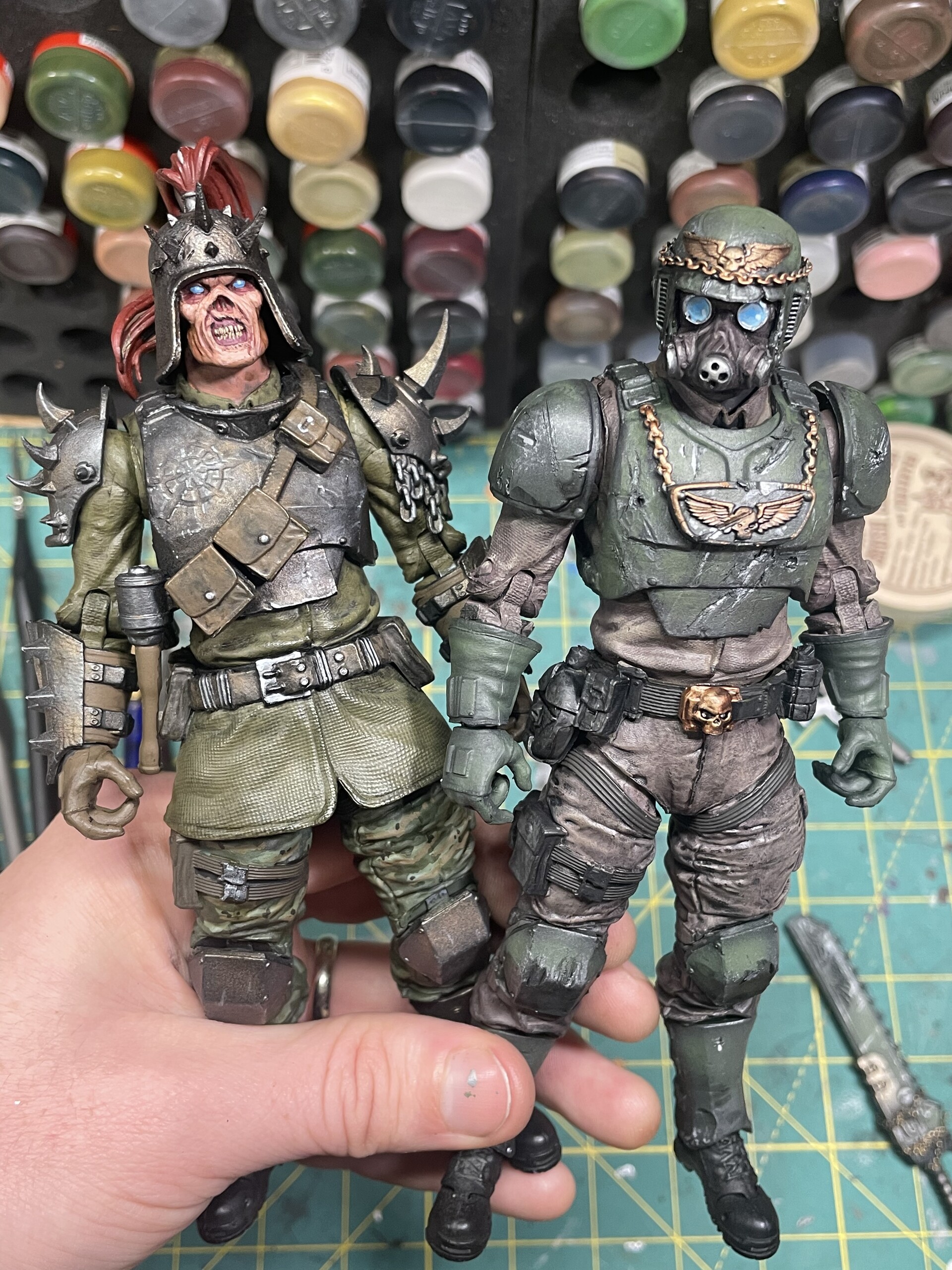 ArtStation - Custom painted McFarlane action figures!